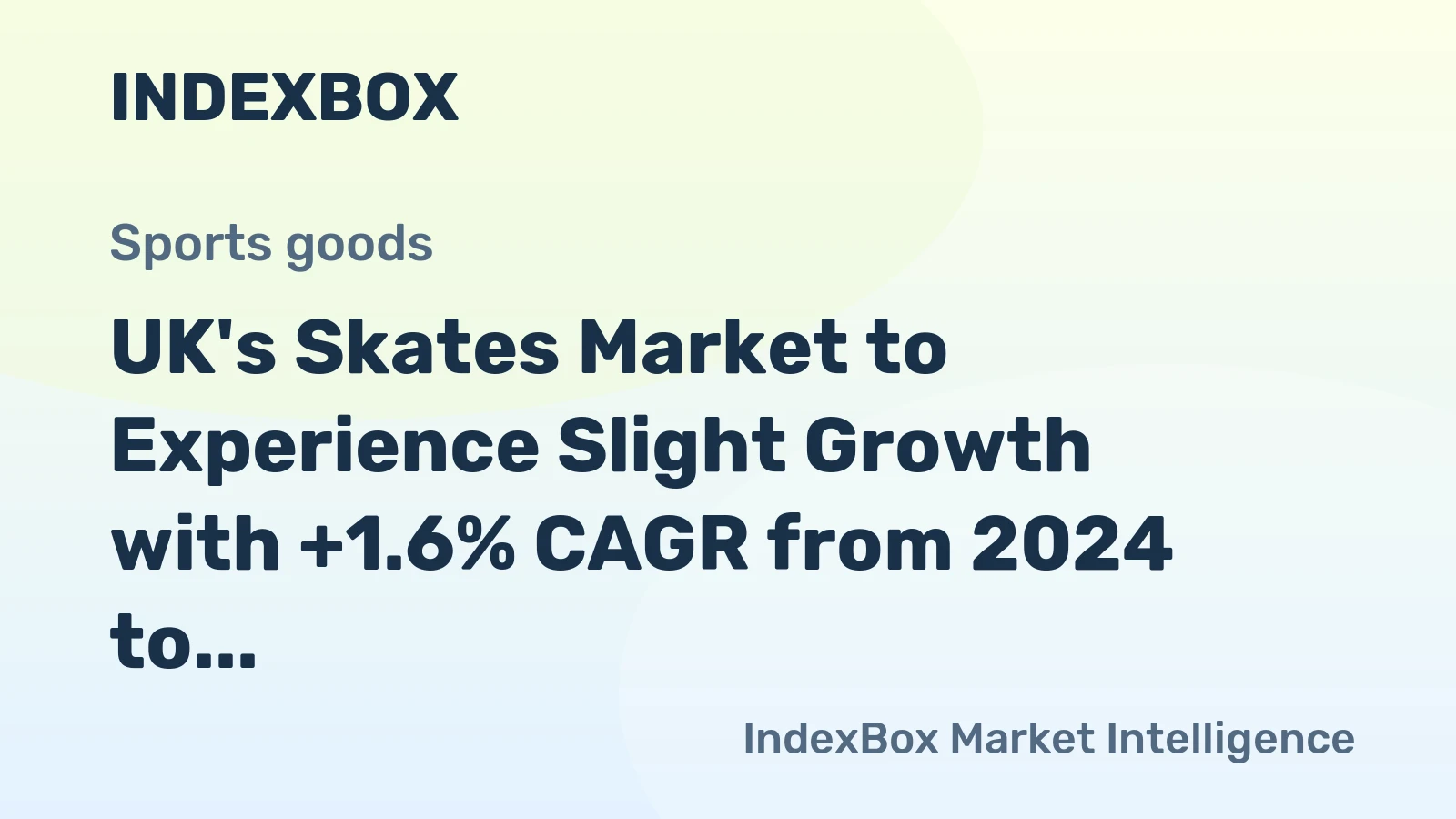 UK's Skates Market to Experience Slight Growth with +1.6% CAGR from 2024 to 2035