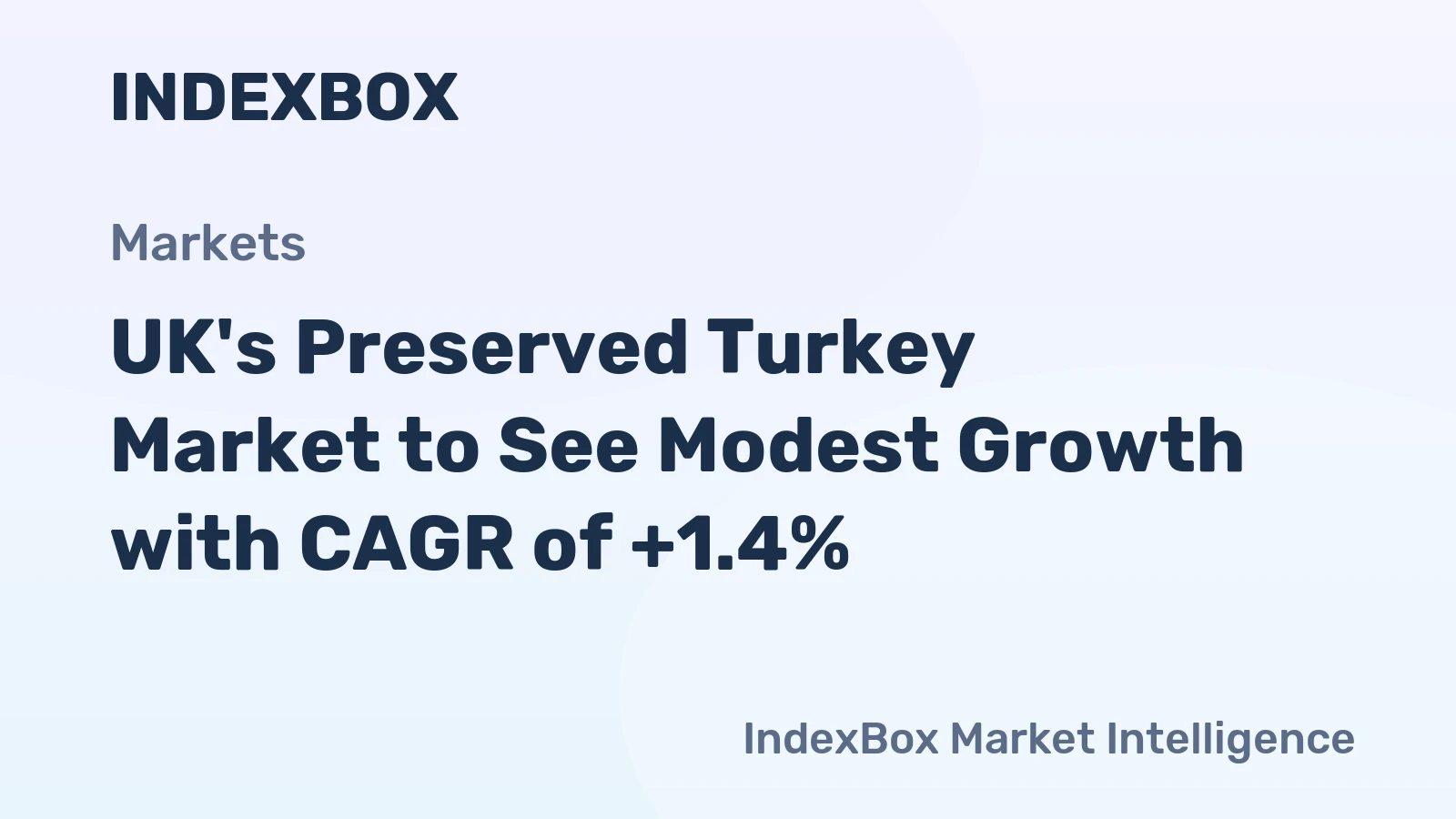 UK's Preserved Turkey Market to See Modest Growth with CAGR of +1.4%
