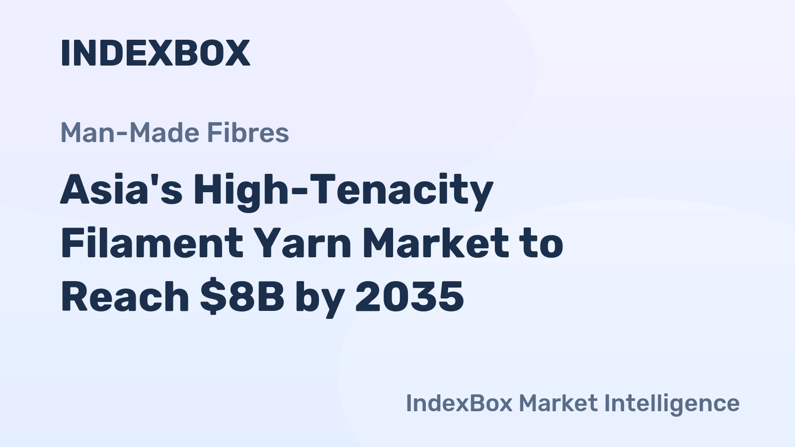 Asia's High-Tenacity Filament Yarn Market to Reach $8B by 2035