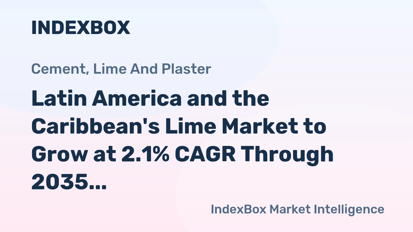 Latin America and the Caribbean's Lime Market to Grow at 2.1% CAGR Through 2035