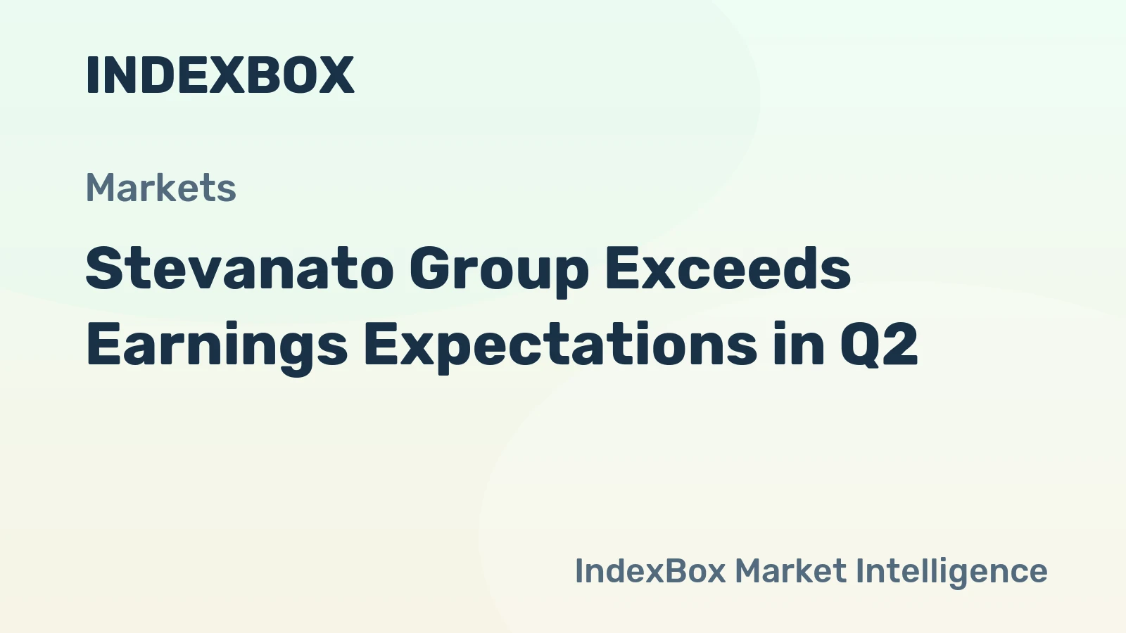 Stevanato Group Exceeds Earnings Expectations in Q2