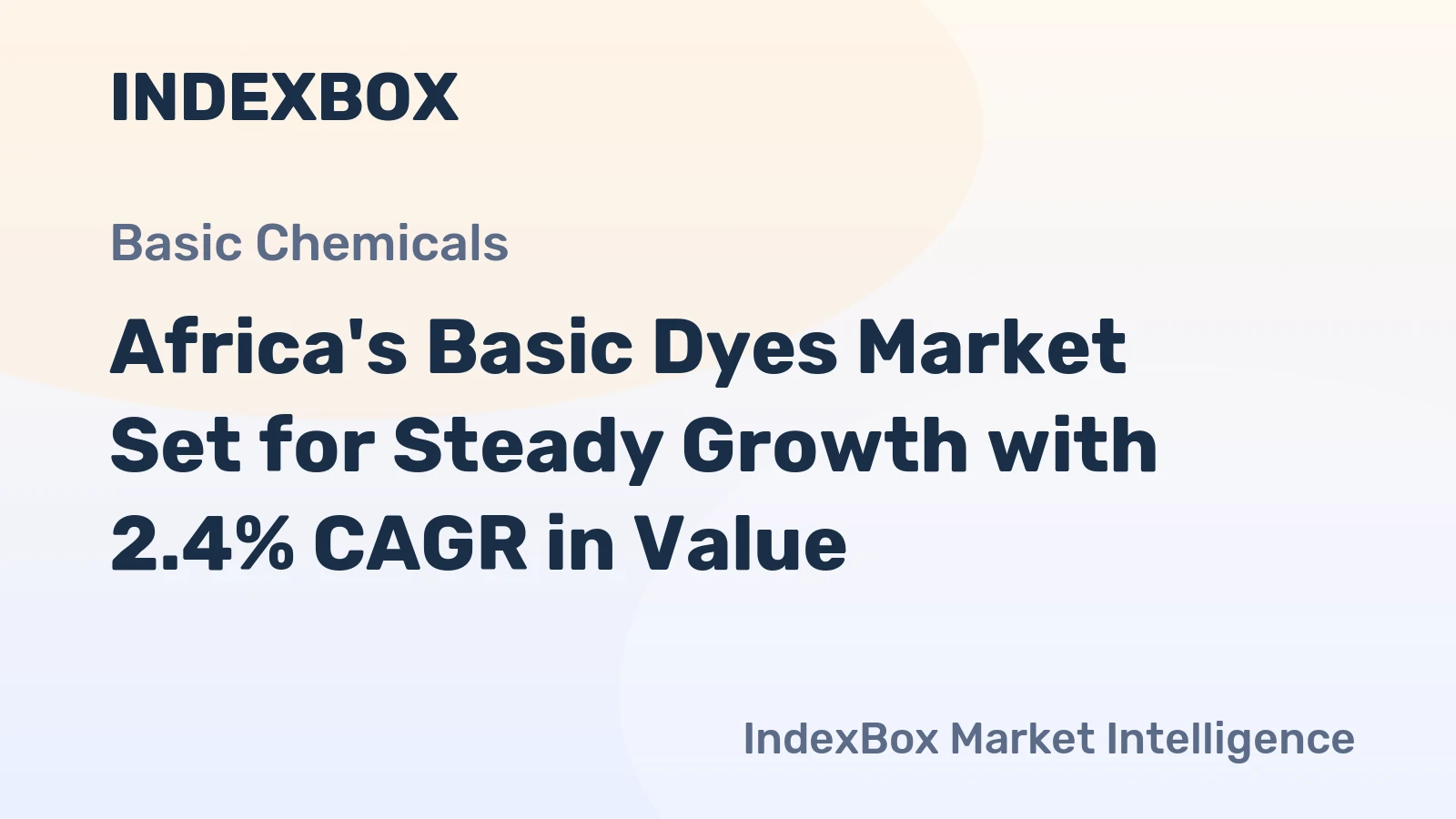 Africa's Basic Dyes Market Set for Steady Growth with 2.4% CAGR in Value