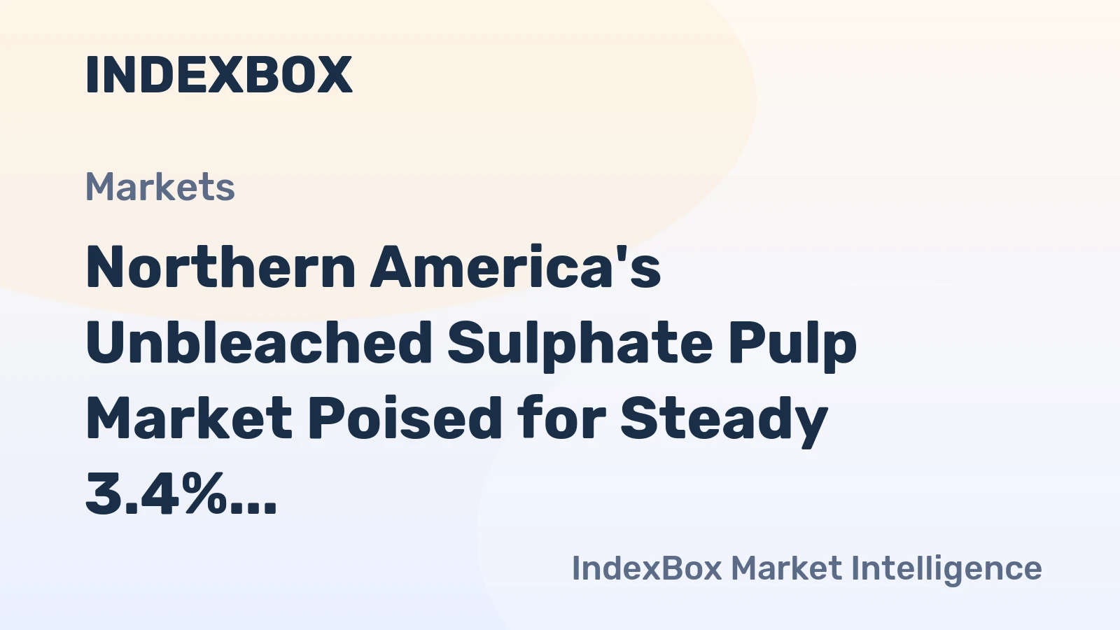 Northern America's Unbleached Sulphate Pulp Market Poised for Steady 3.4% CAGR Growth Through 2035