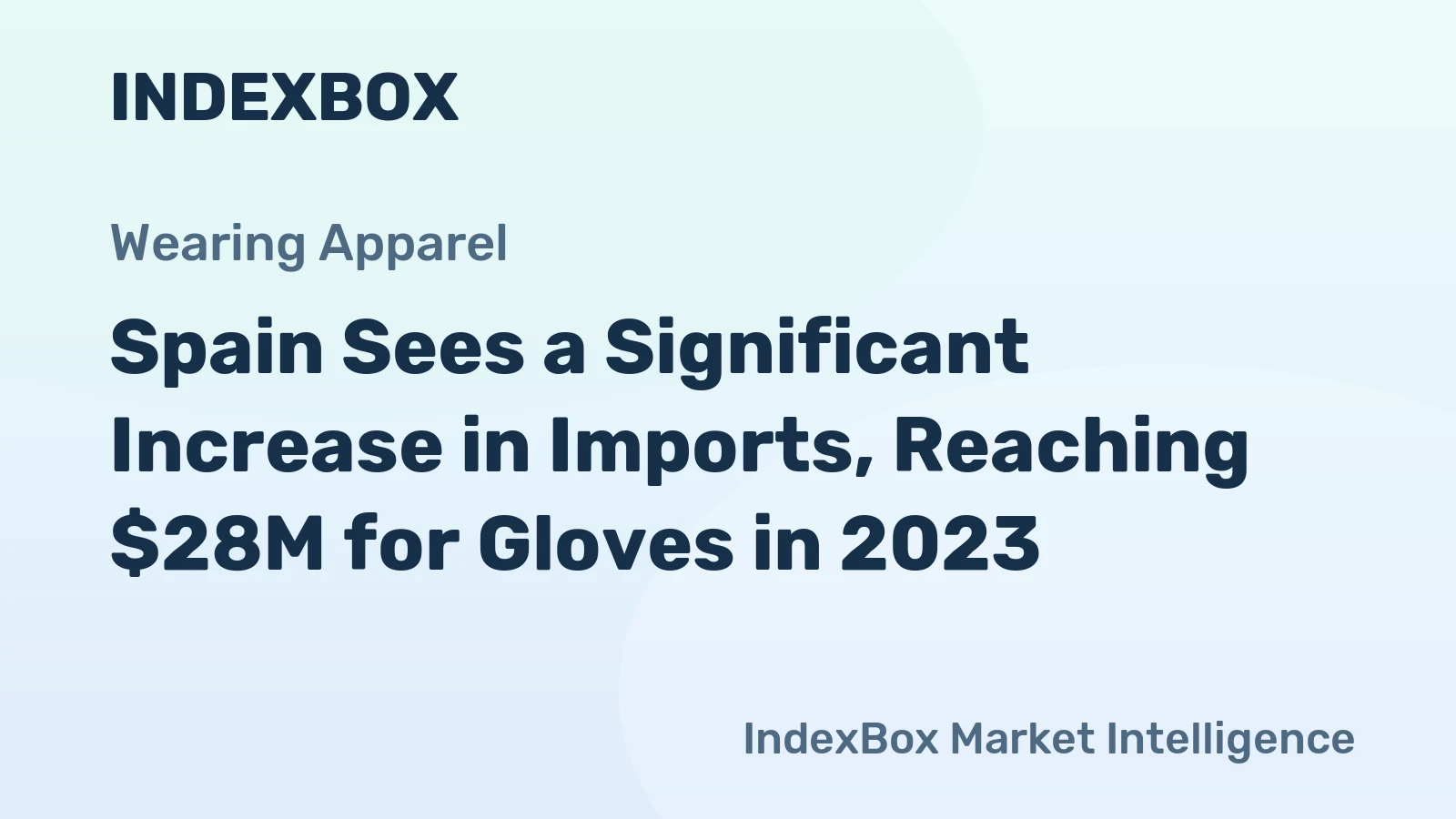 Spain Sees a Significant Increase in Imports, Reaching $28M for Gloves in 2023