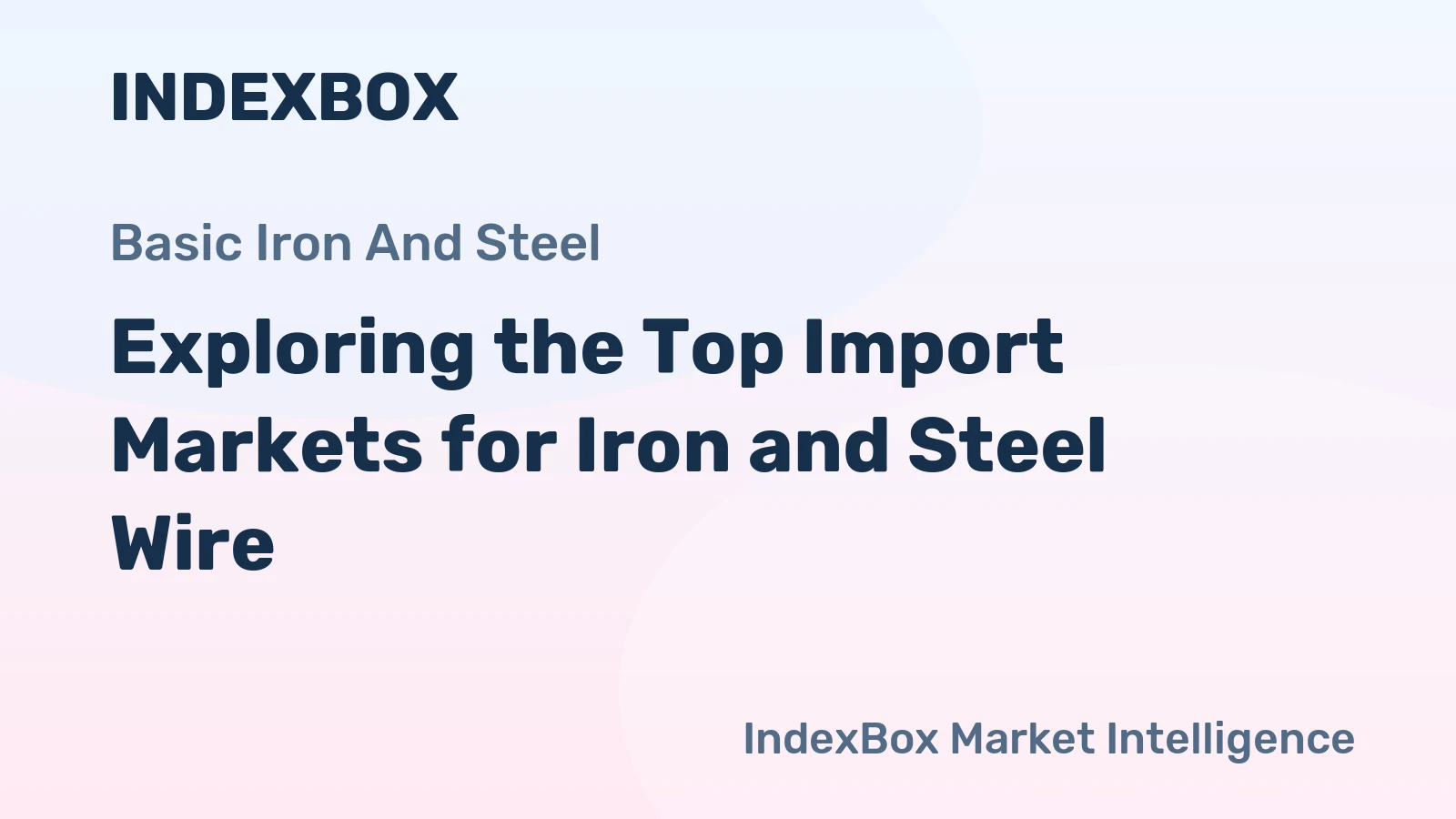 Exploring the Top Import Markets for Iron and Steel Wire