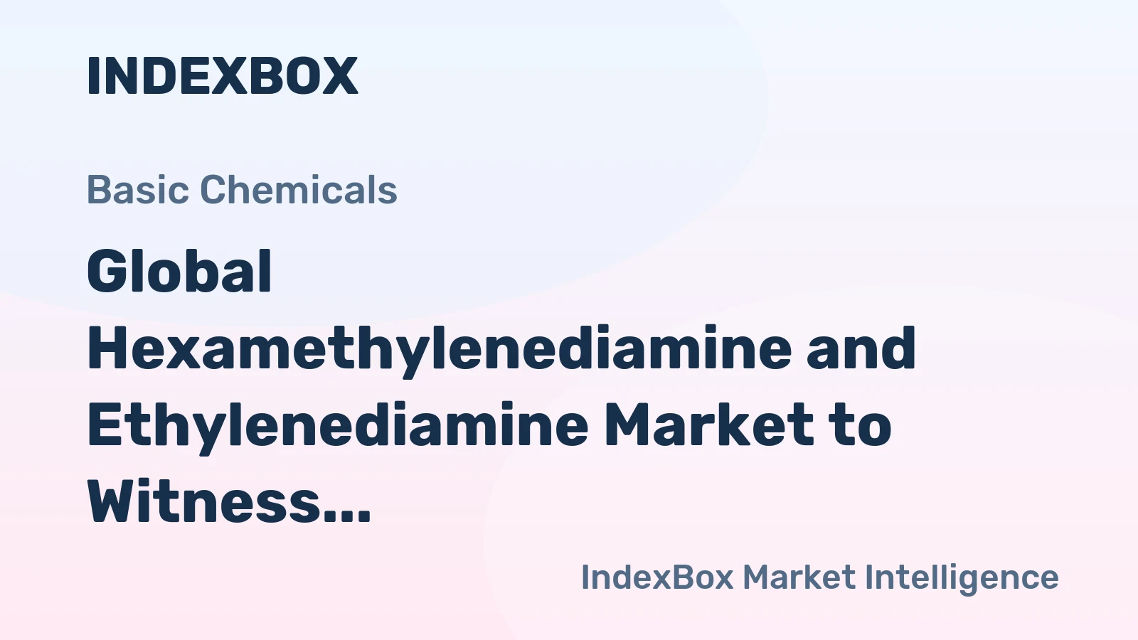 Global Hexamethylenediamine and Ethylenediamine Market to Witness Modest Growth with +0.8% CAGR Over the Next Decade