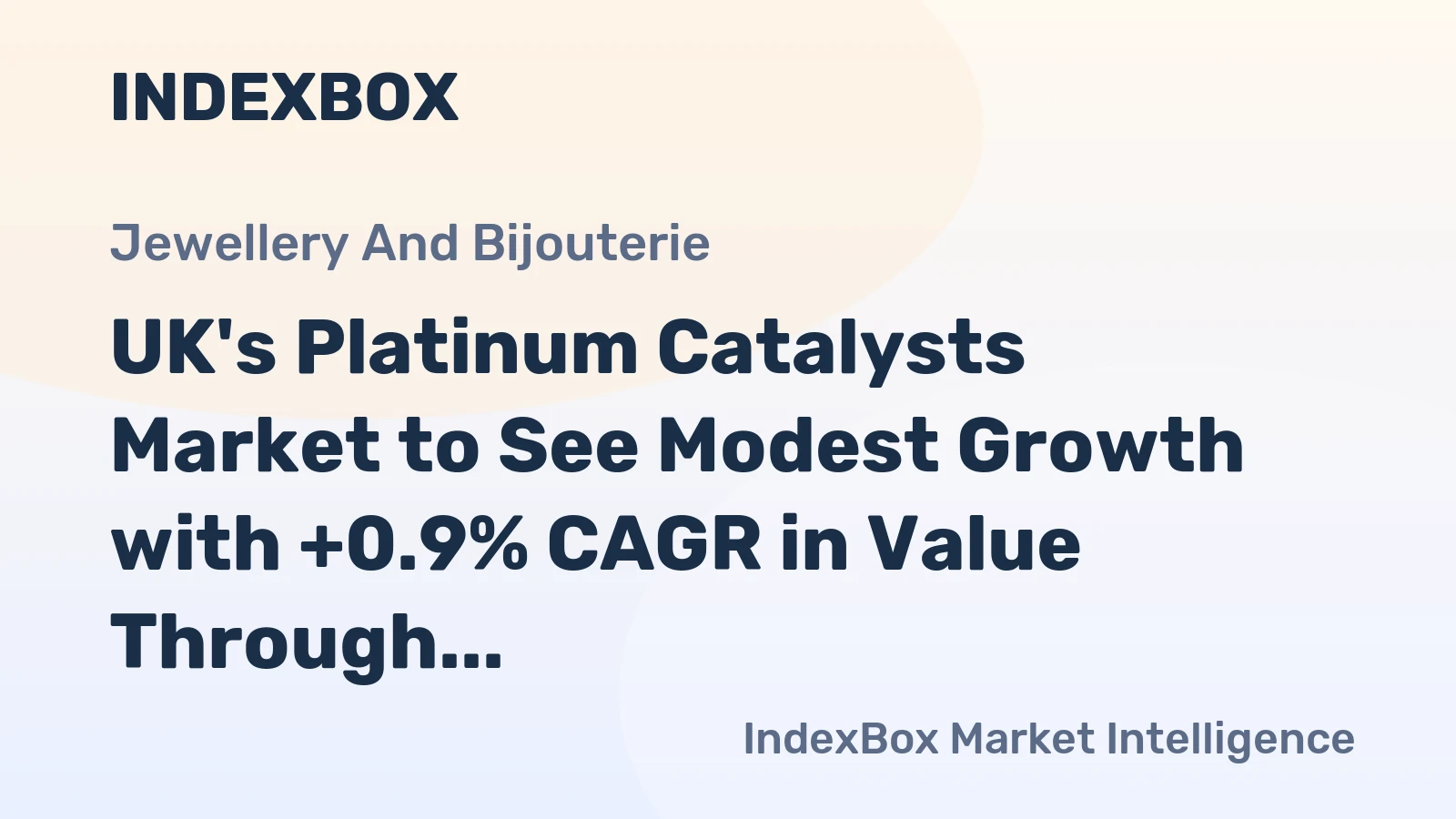 UK's Platinum Catalysts Market to See Modest Growth with +0.9% CAGR in Value Through 2035