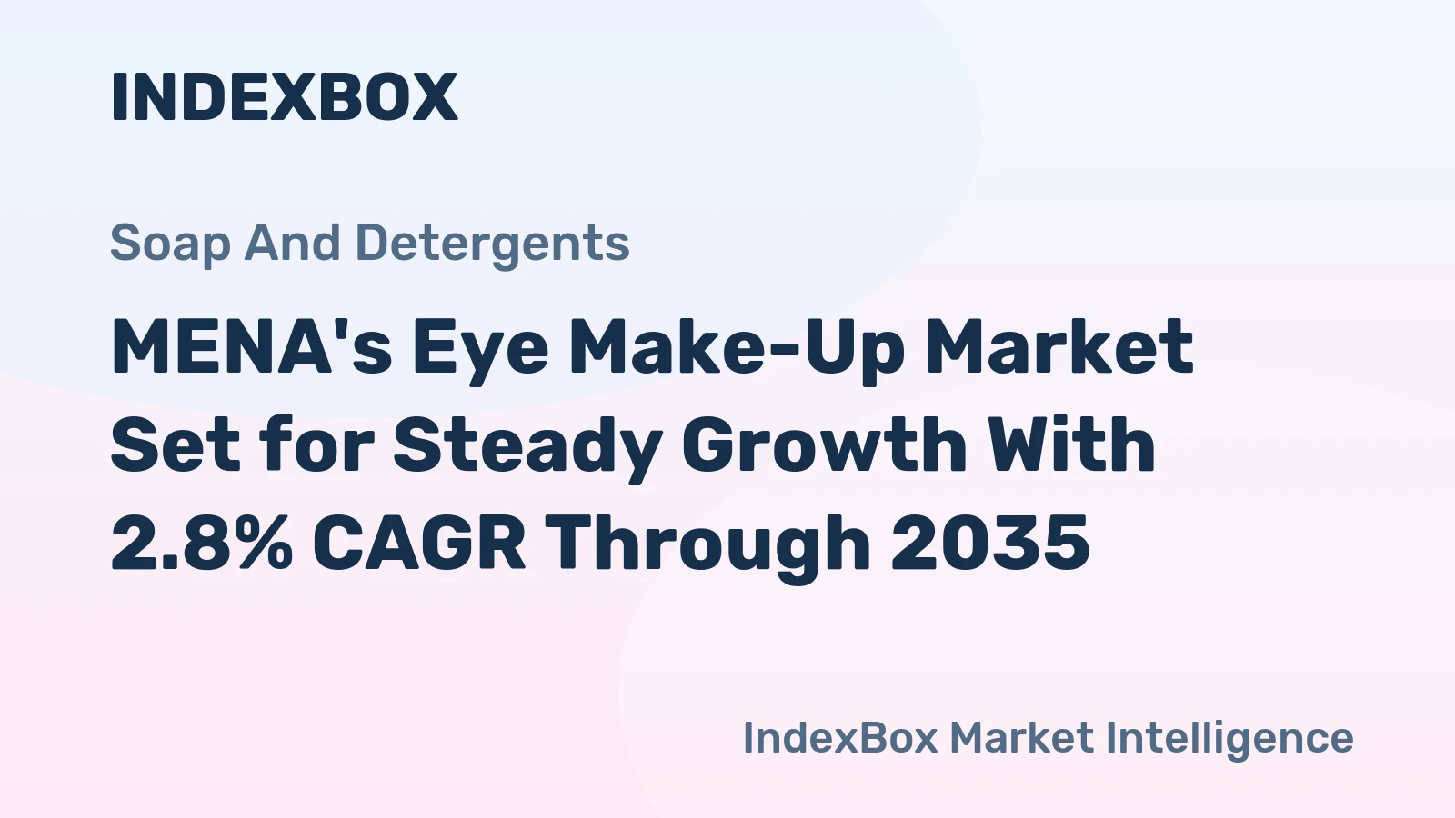 MENA's Eye Make-Up Market Set for Steady Growth With 2.8% CAGR Through 2035