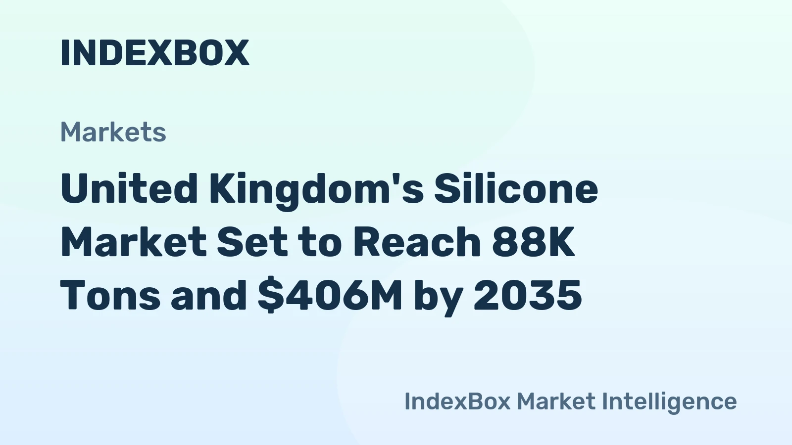United Kingdom's Silicone Market Set to Reach 88K Tons and $406M by 2035