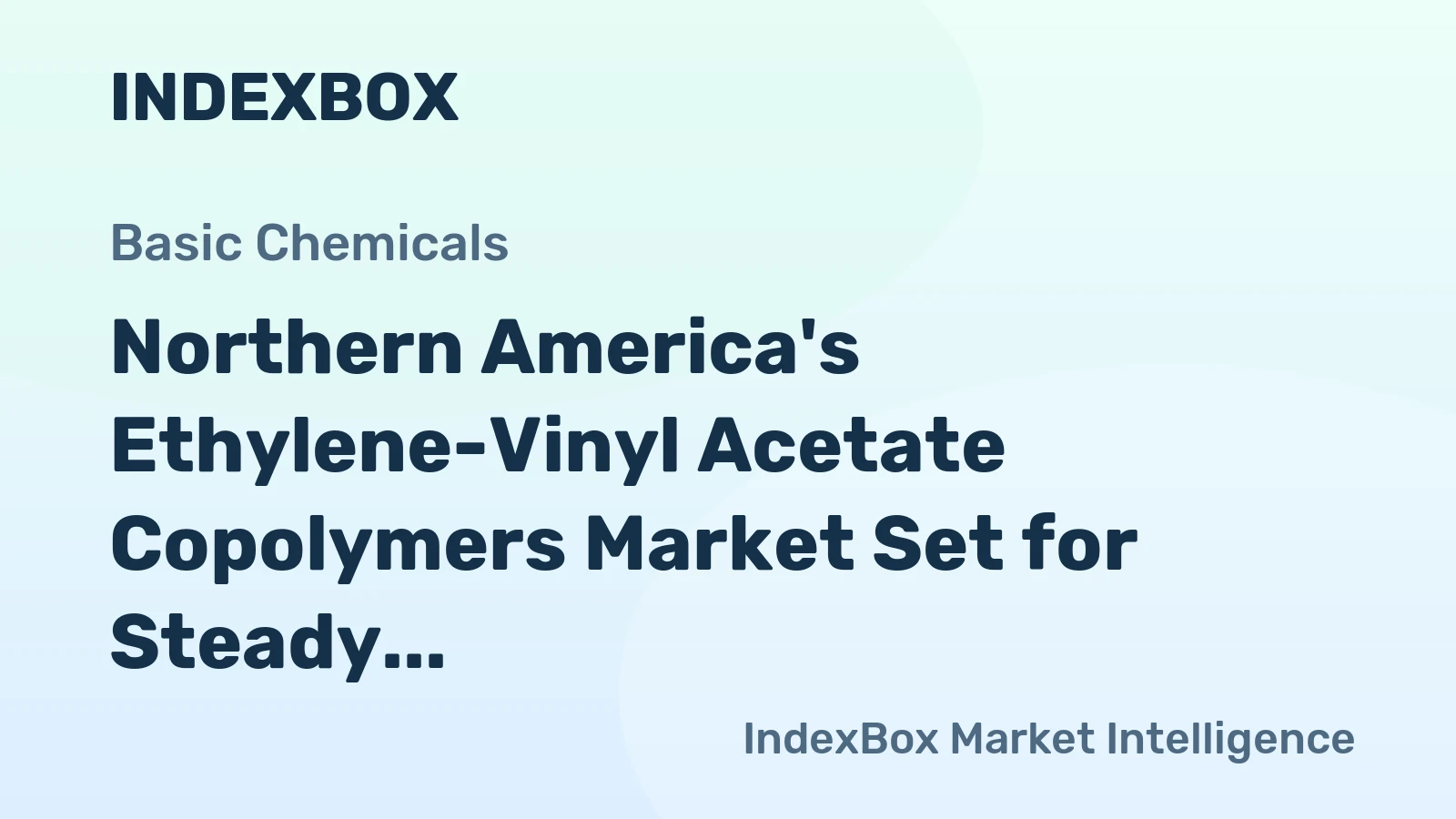 Northern America's Ethylene-Vinyl Acetate Copolymers Market Set for Steady Growth with 1.2% CAGR