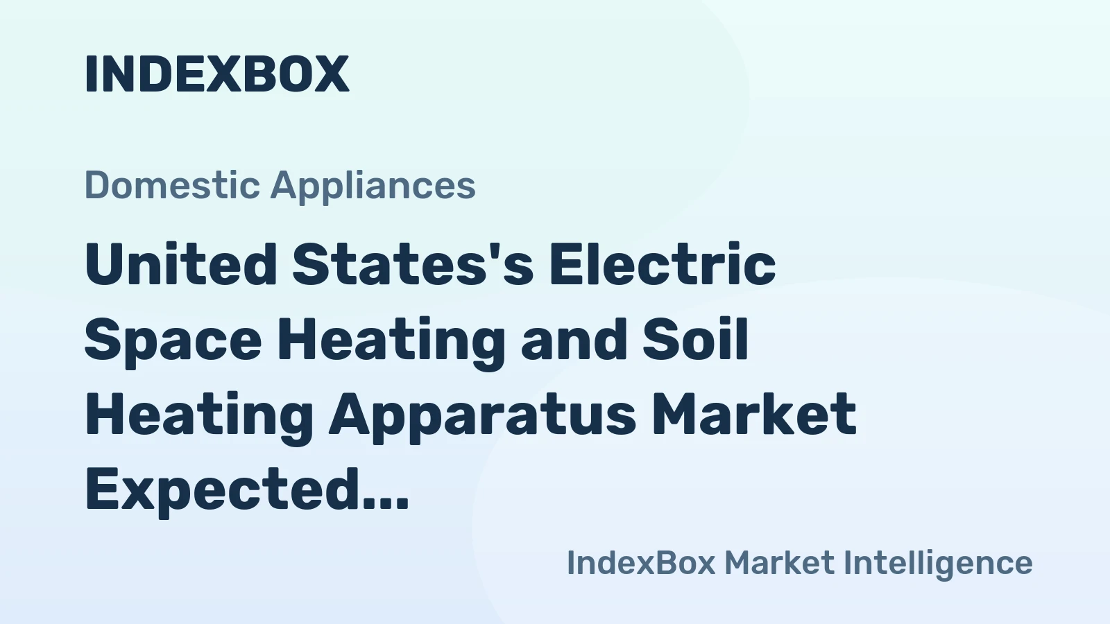 United States's Electric Space Heating and Soil Heating Apparatus Market Expected to Grow at CAGR of +2.7% until 2035