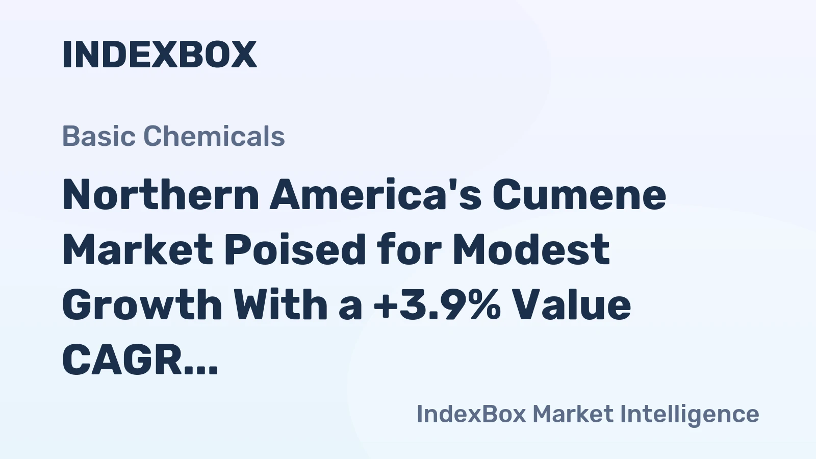 Northern America's Cumene Market Poised for Modest Growth With a +3.9% Value CAGR Through 2035