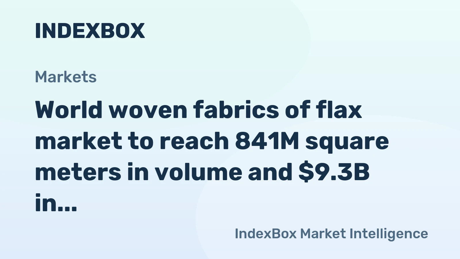 World woven fabrics of flax market to reach 841M square meters in volume and $9.3B in value by 2035, driven by steady growth.