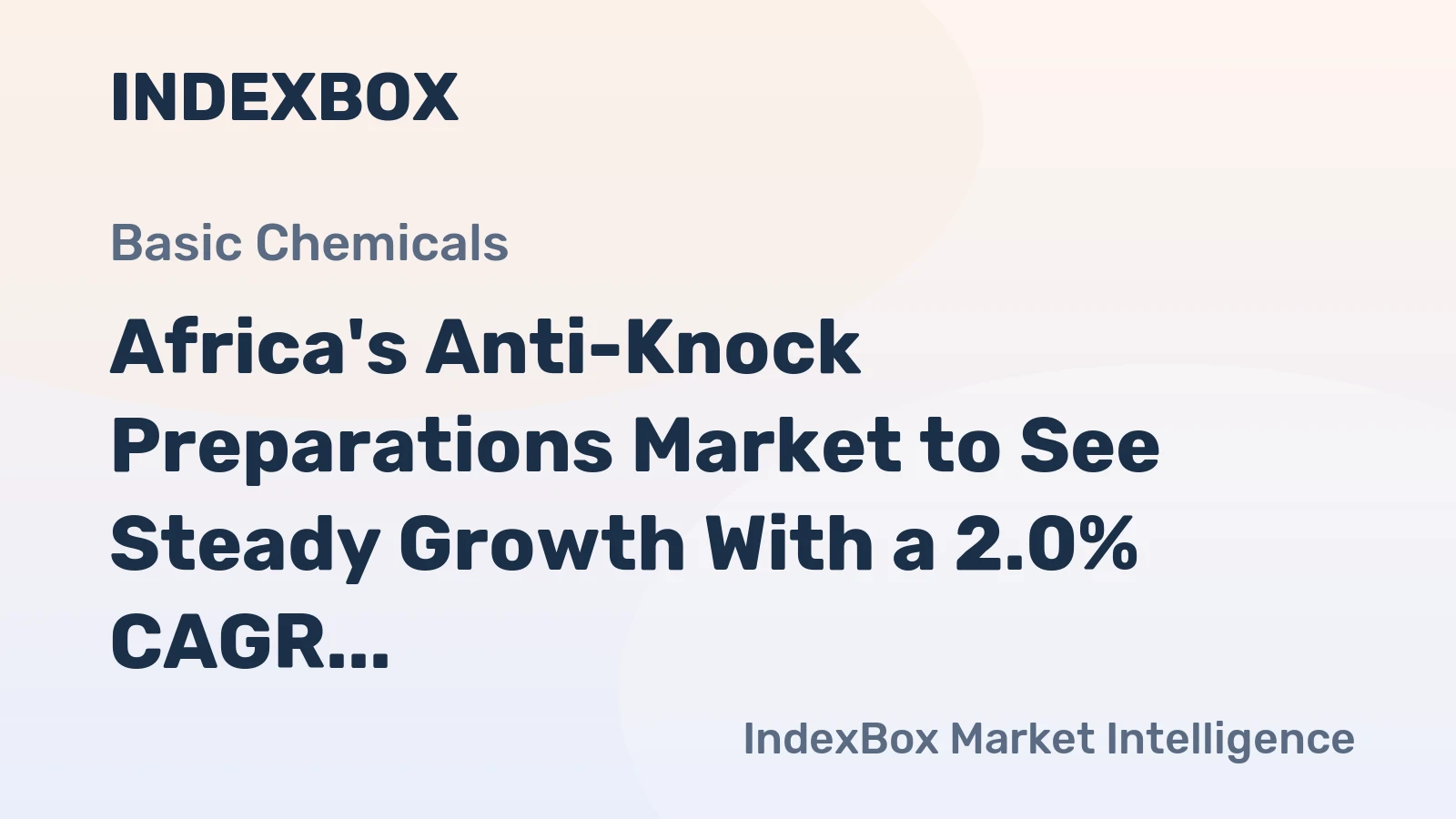 Africa's Anti-Knock Preparations Market to See Steady Growth With a 2.0% CAGR Through 2035