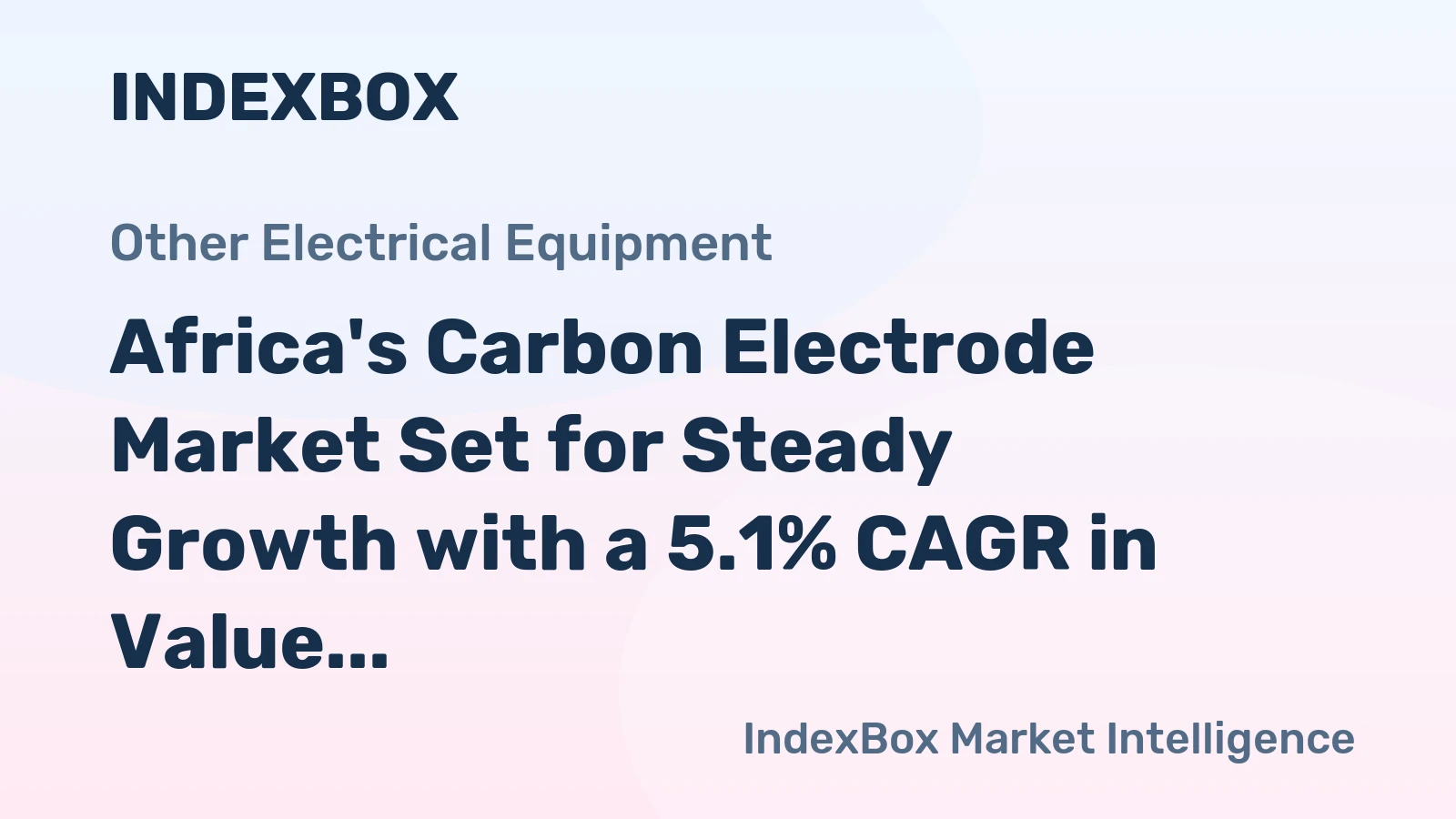 Africa's Carbon Electrode Market Set for Steady Growth with a 5.1% CAGR in Value Through 2035