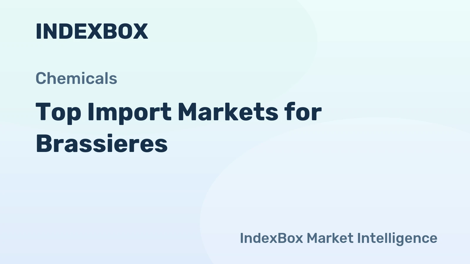 Top Import Markets for Brassieres