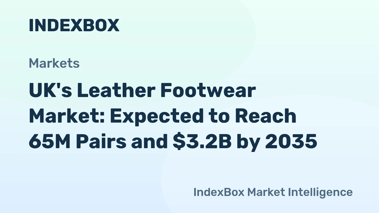 UK's Leather Footwear Market: Expected to Reach 65M Pairs and $3.2B by 2035