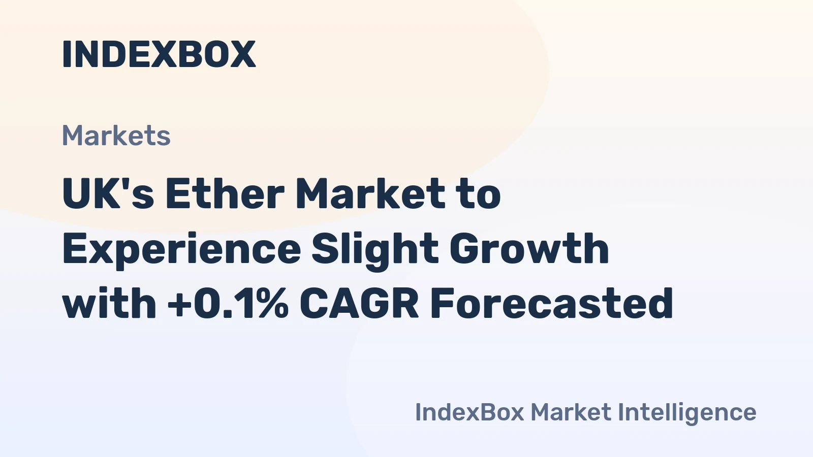 UK's Ether Market to Experience Slight Growth with +0.1% CAGR Forecasted