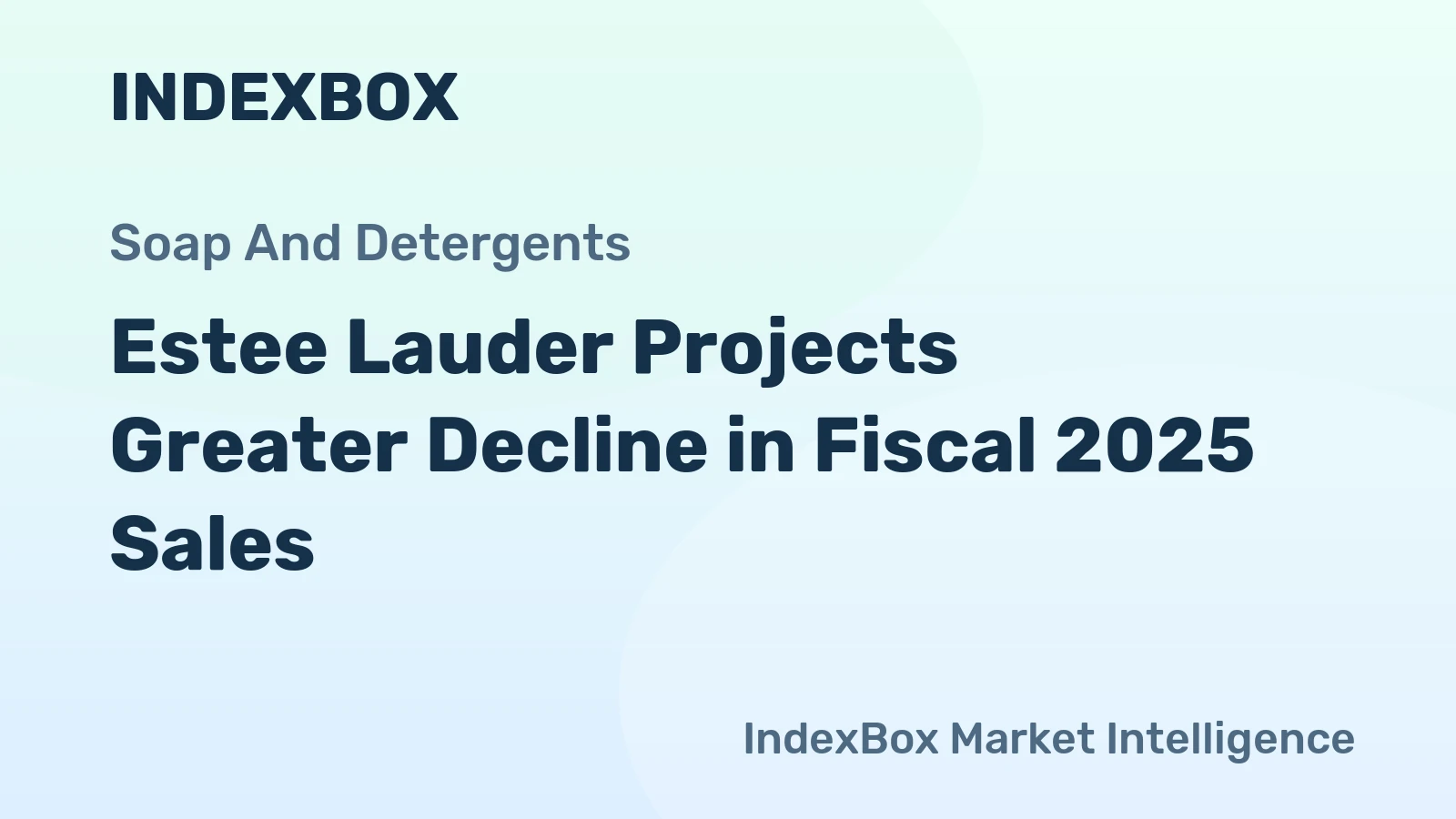 Estee Lauder Projects Greater Decline in Fiscal 2025 Sales
