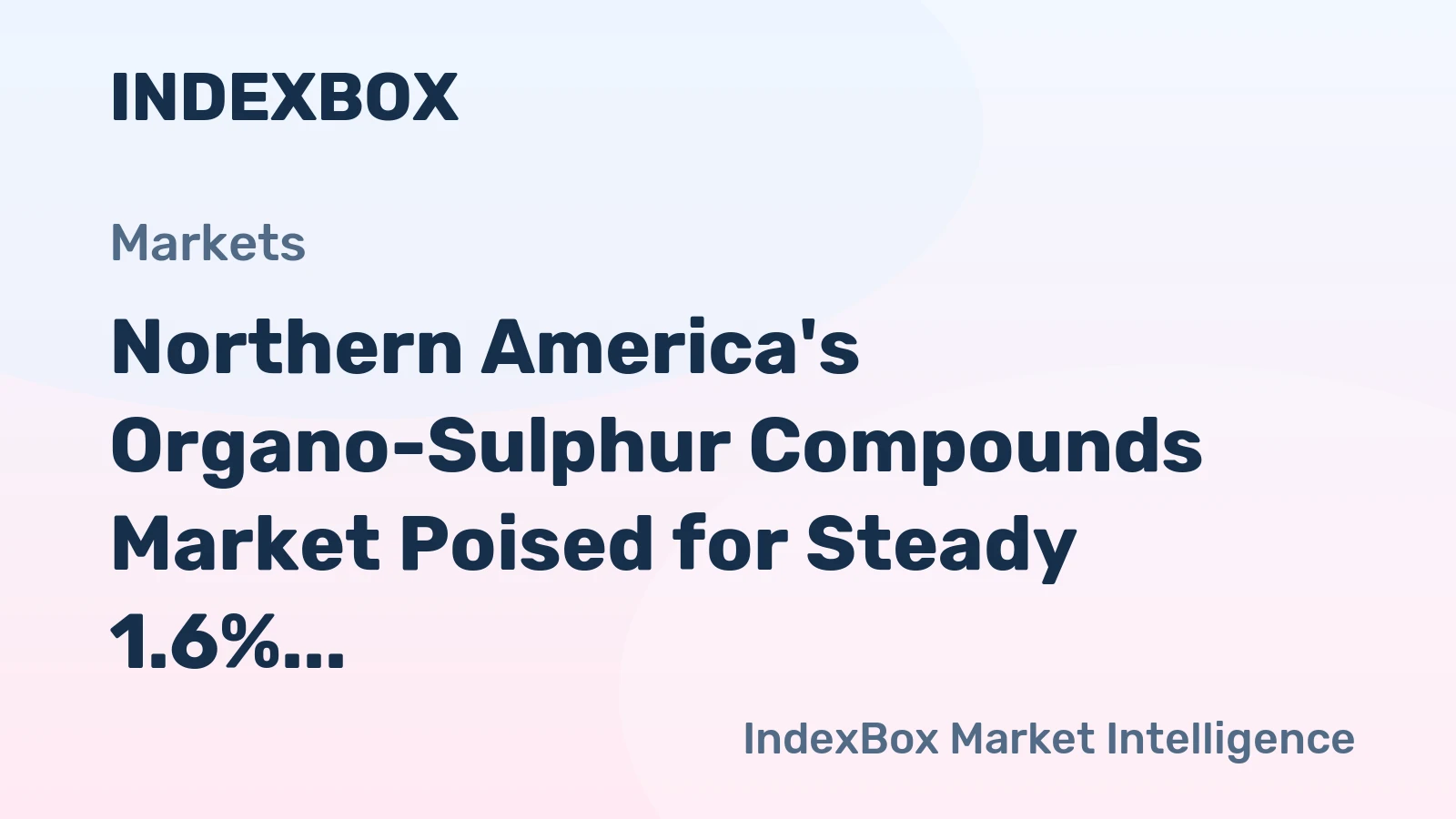 Northern America's Organo-Sulphur Compounds Market Poised for Steady 1.6% CAGR Growth Through 2035