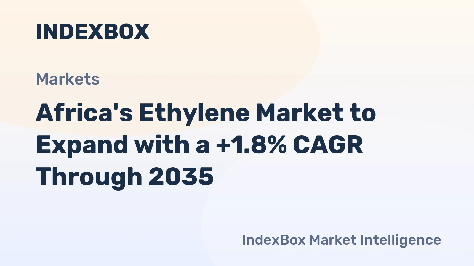 Africa's Ethylene Market to Expand with a +1.8% CAGR Through 2035