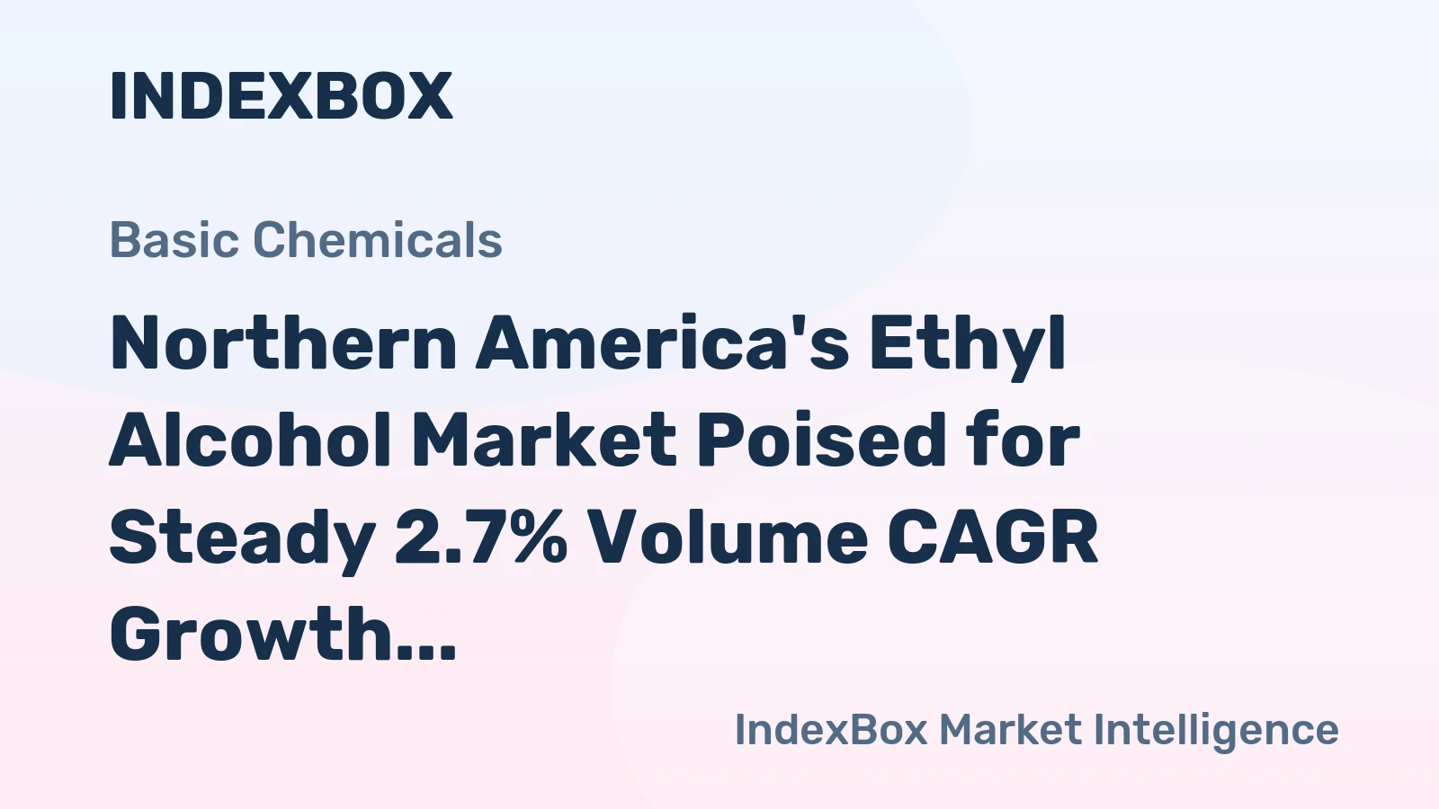 Northern America's Ethyl Alcohol Market Poised for Steady 2.7% Volume CAGR Growth Through 2035