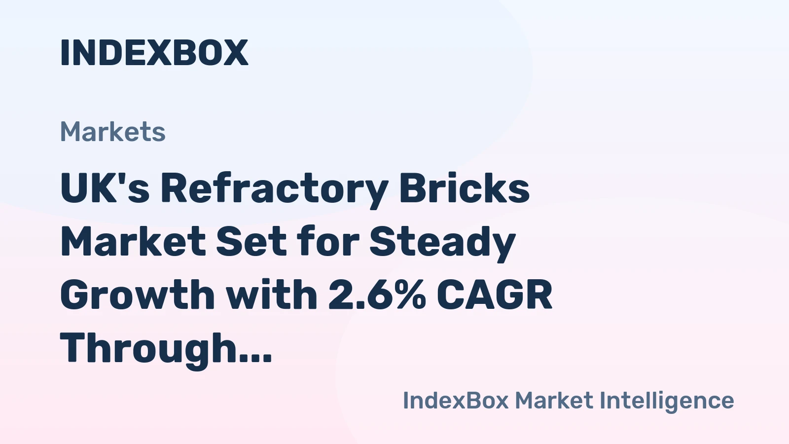 UK's Refractory Bricks Market Set for Steady Growth with 2.6% CAGR Through 2035