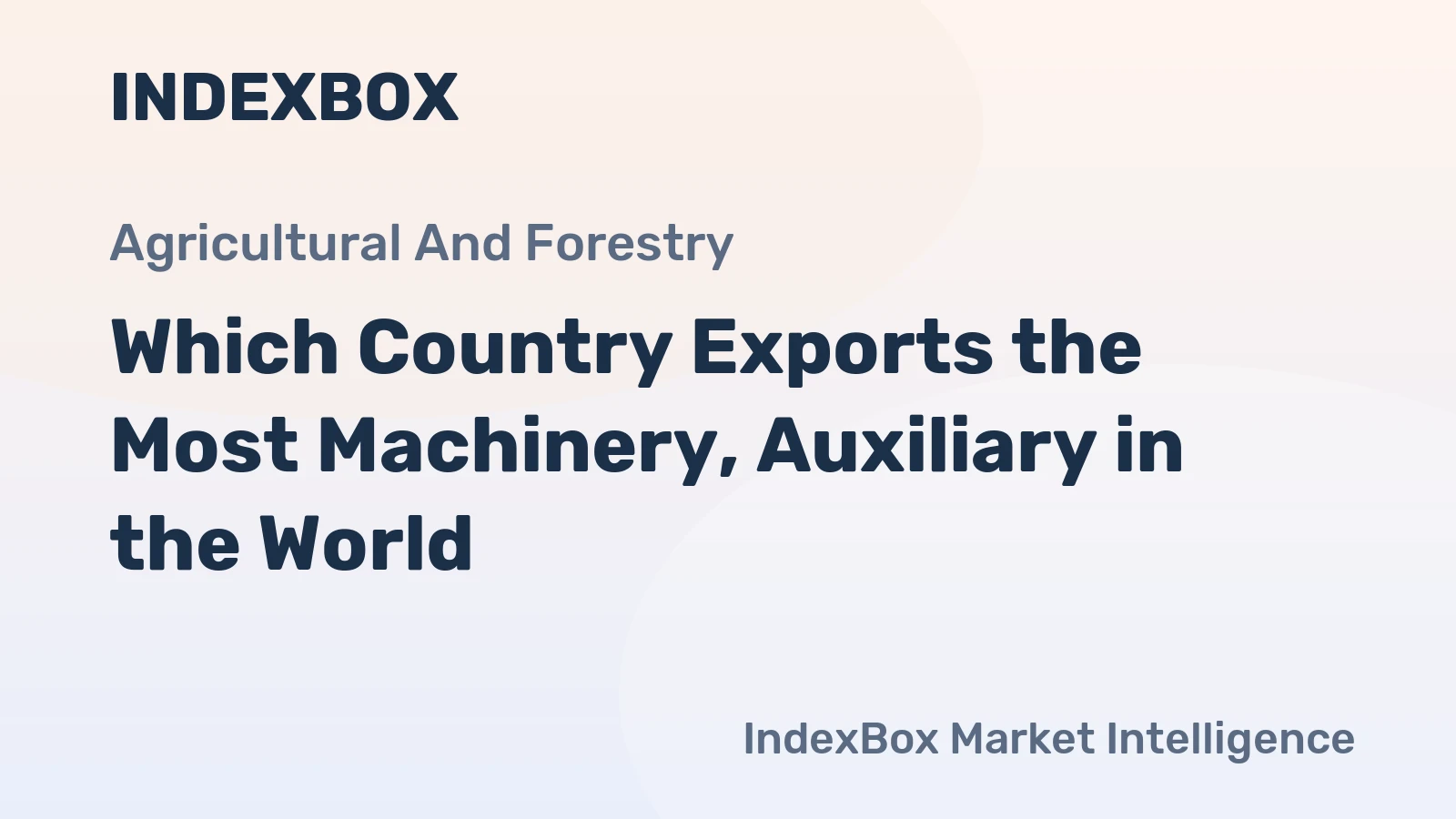 Which Country Exports the Most Machinery, Auxiliary in the World?