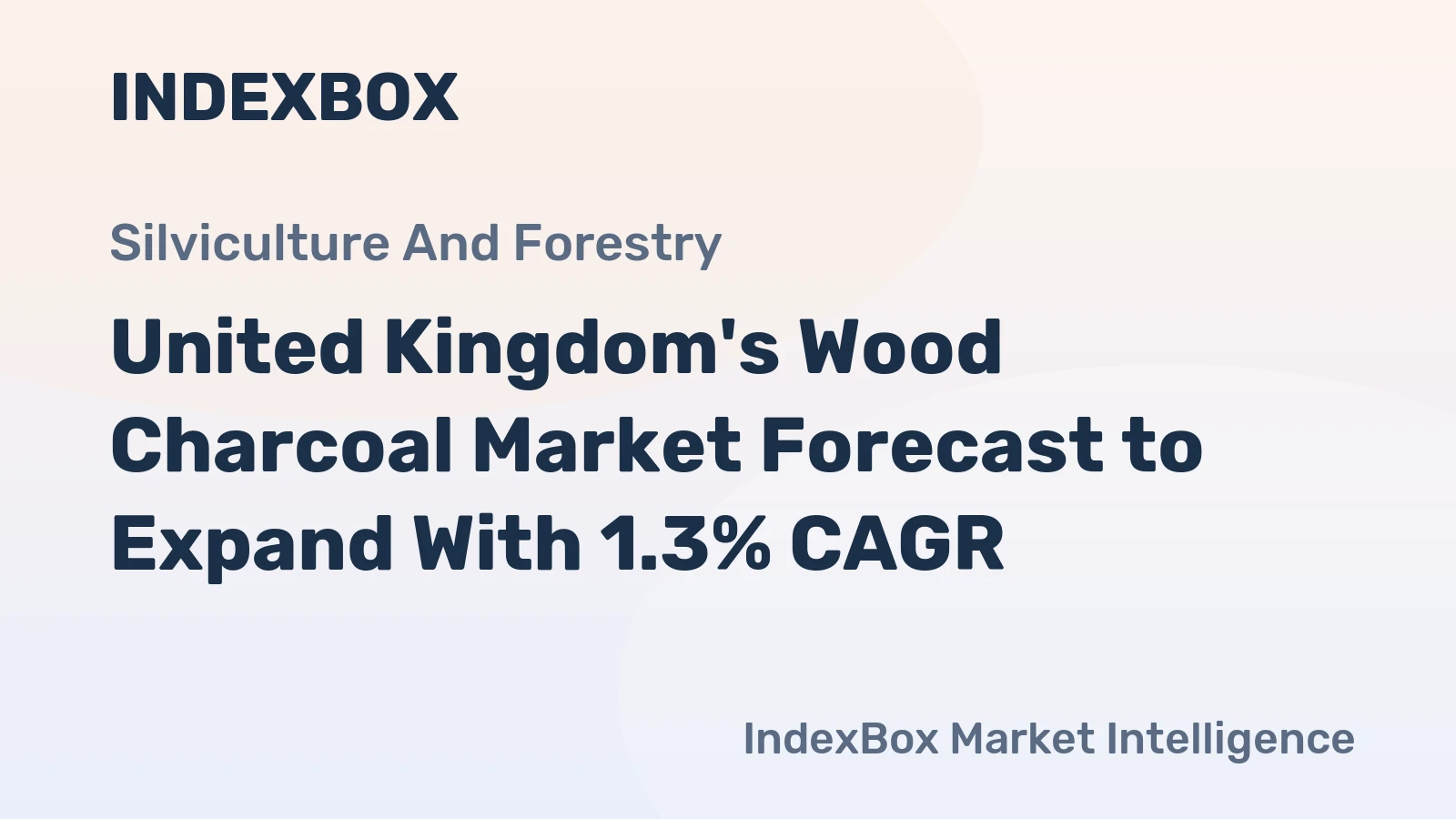 United Kingdom's Wood Charcoal Market Forecast to Expand With 1.3% CAGR