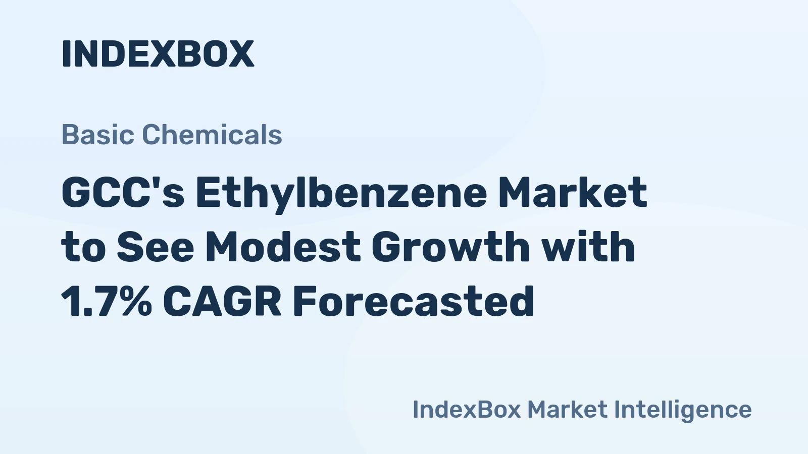 GCC's Ethylbenzene Market to See Modest Growth with 1.7% CAGR Forecasted