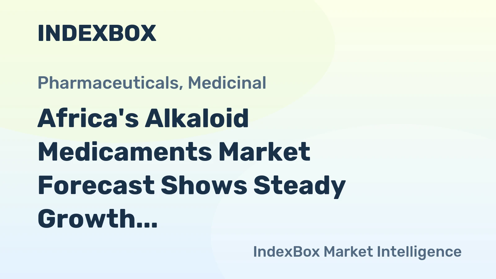 Africa's Alkaloid Medicaments Market Forecast Shows Steady Growth with 3.2% CAGR Through 2035