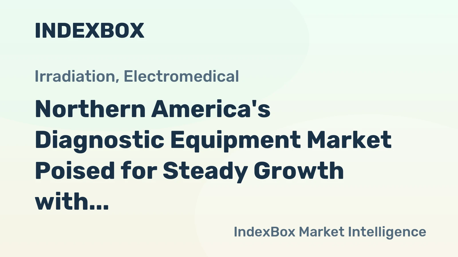 Northern America's Diagnostic Equipment Market Poised for Steady Growth with +1.5% Volume CAGR Through 2035