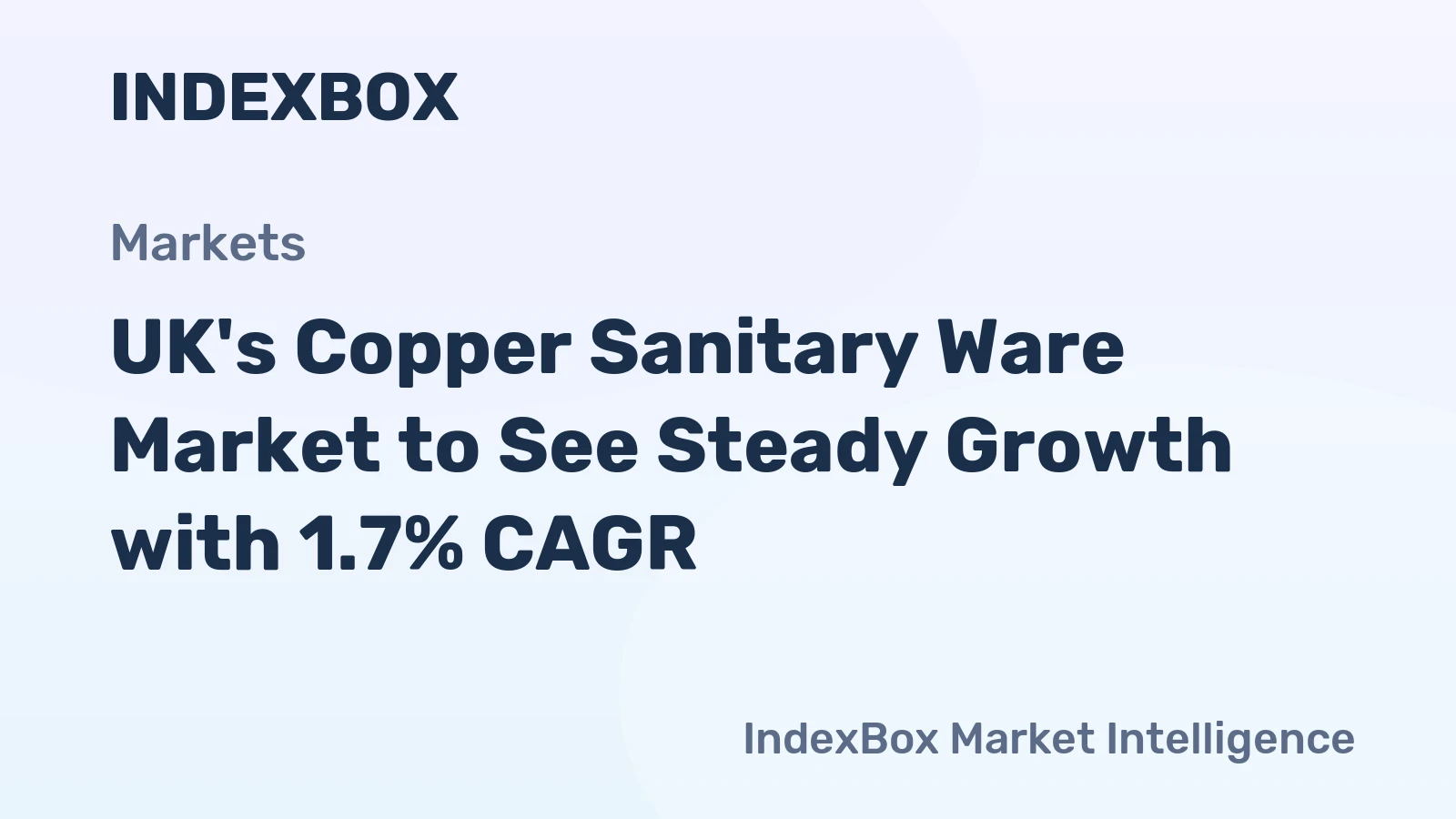 UK's Copper Sanitary Ware Market to See Steady Growth with 1.7% CAGR