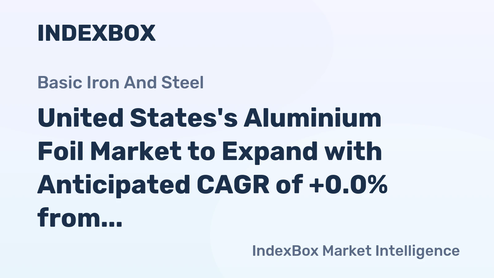 United States's Aluminium Foil Market to Expand with Anticipated CAGR of +0.0% from 2024 to 2035
