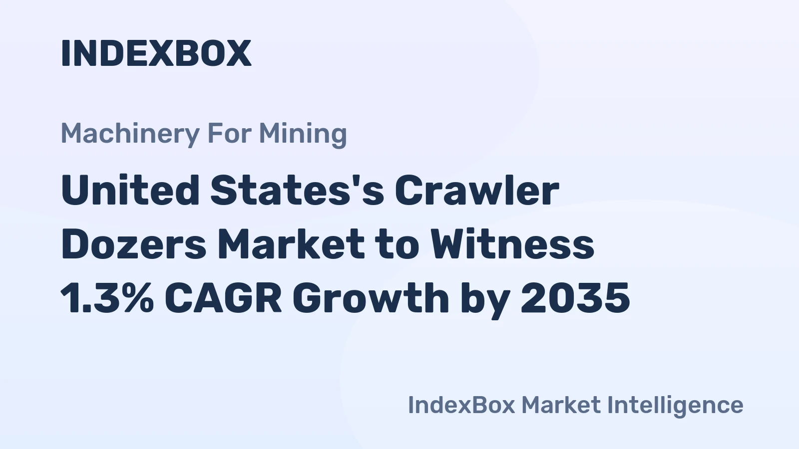 United States's Crawler Dozers Market to Witness 1.3% CAGR Growth by 2035