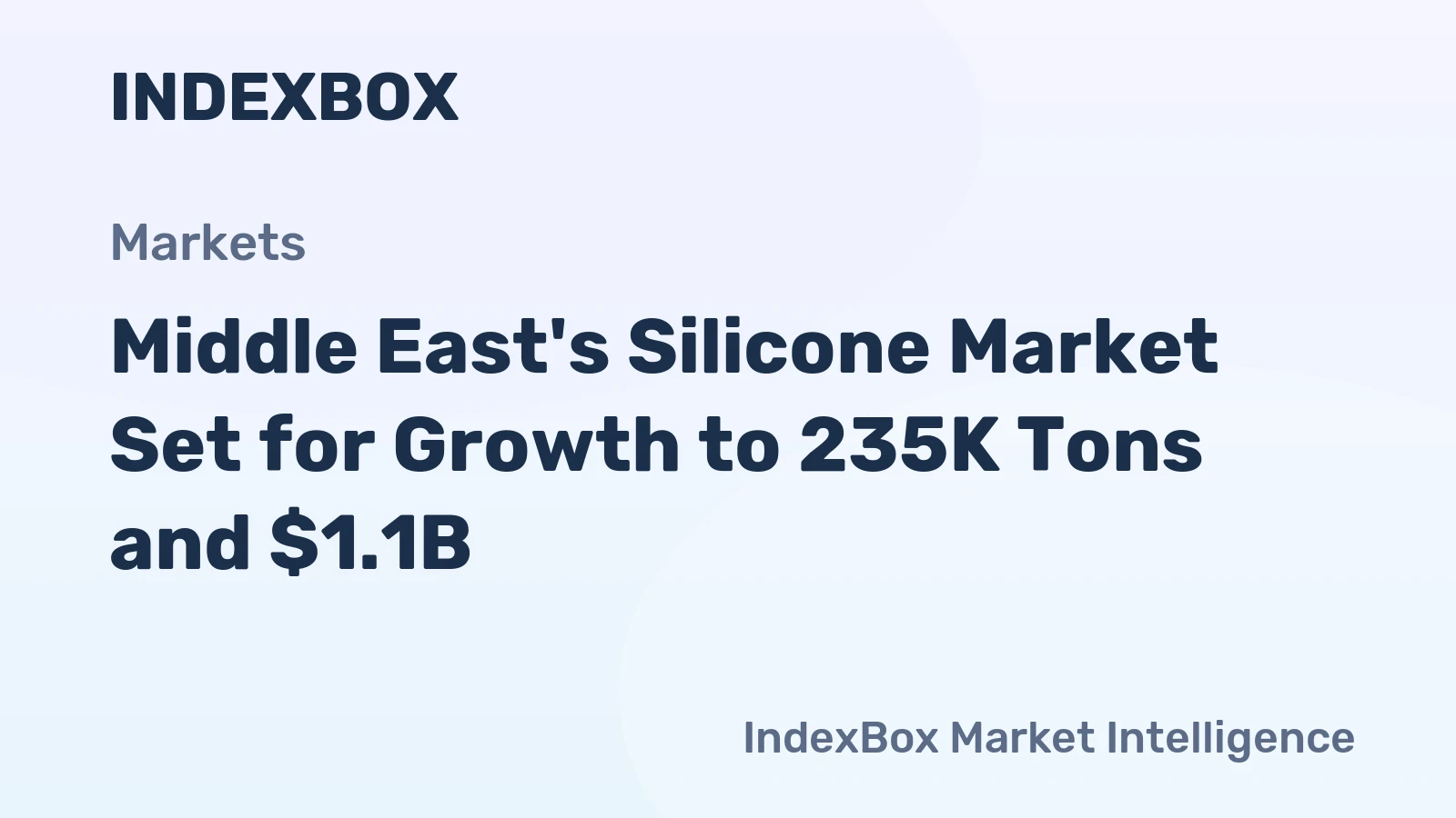 Middle East's Silicone Market Set for Growth to 235K Tons and $1.1B