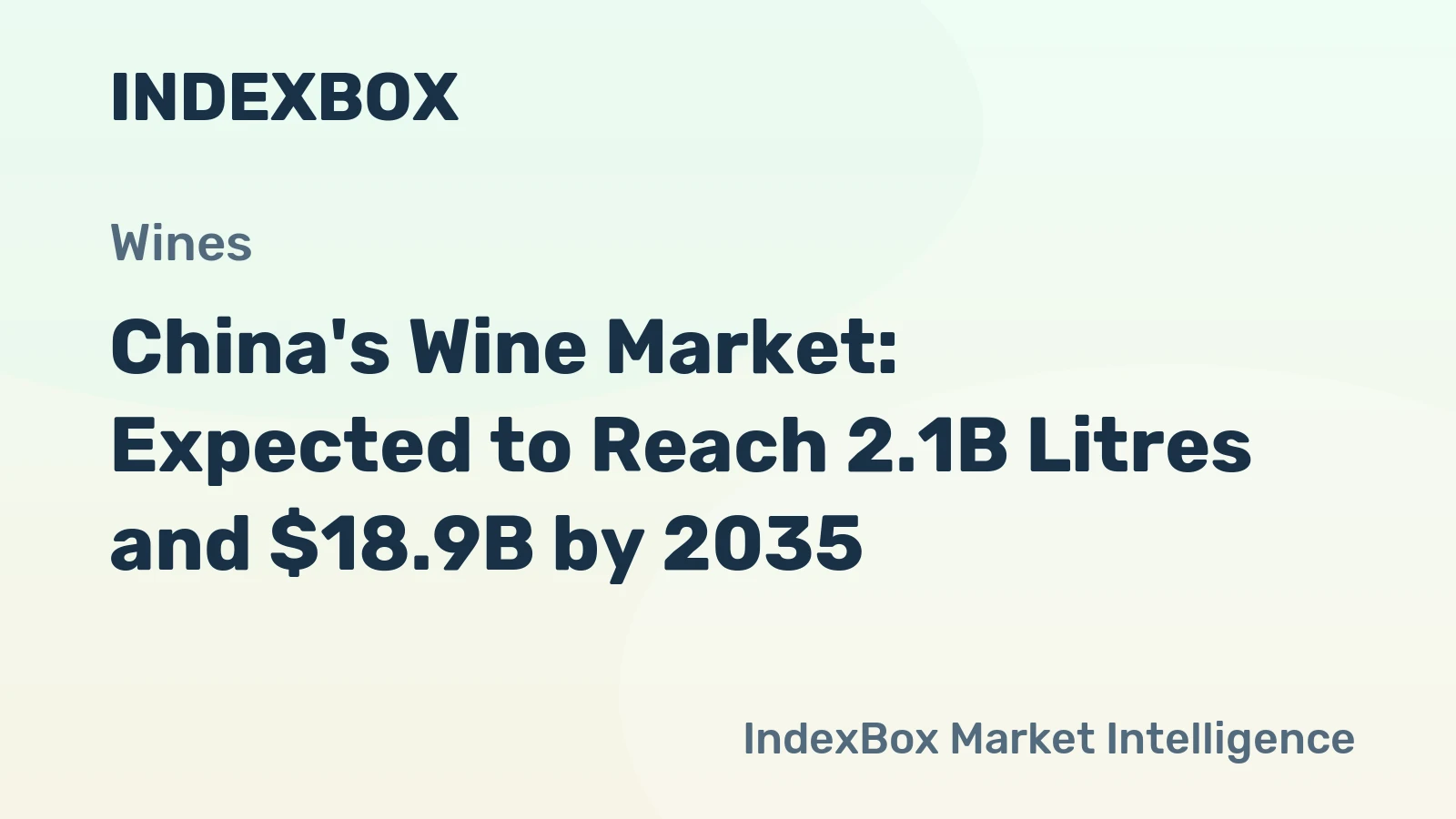China's Wine Market: Expected to Reach 2.1B Litres and $18.9B by 2035