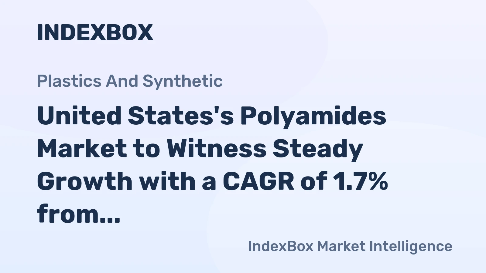 United States's Polyamides Market to Witness Steady Growth with a CAGR of 1.7% from 2024 to 2035