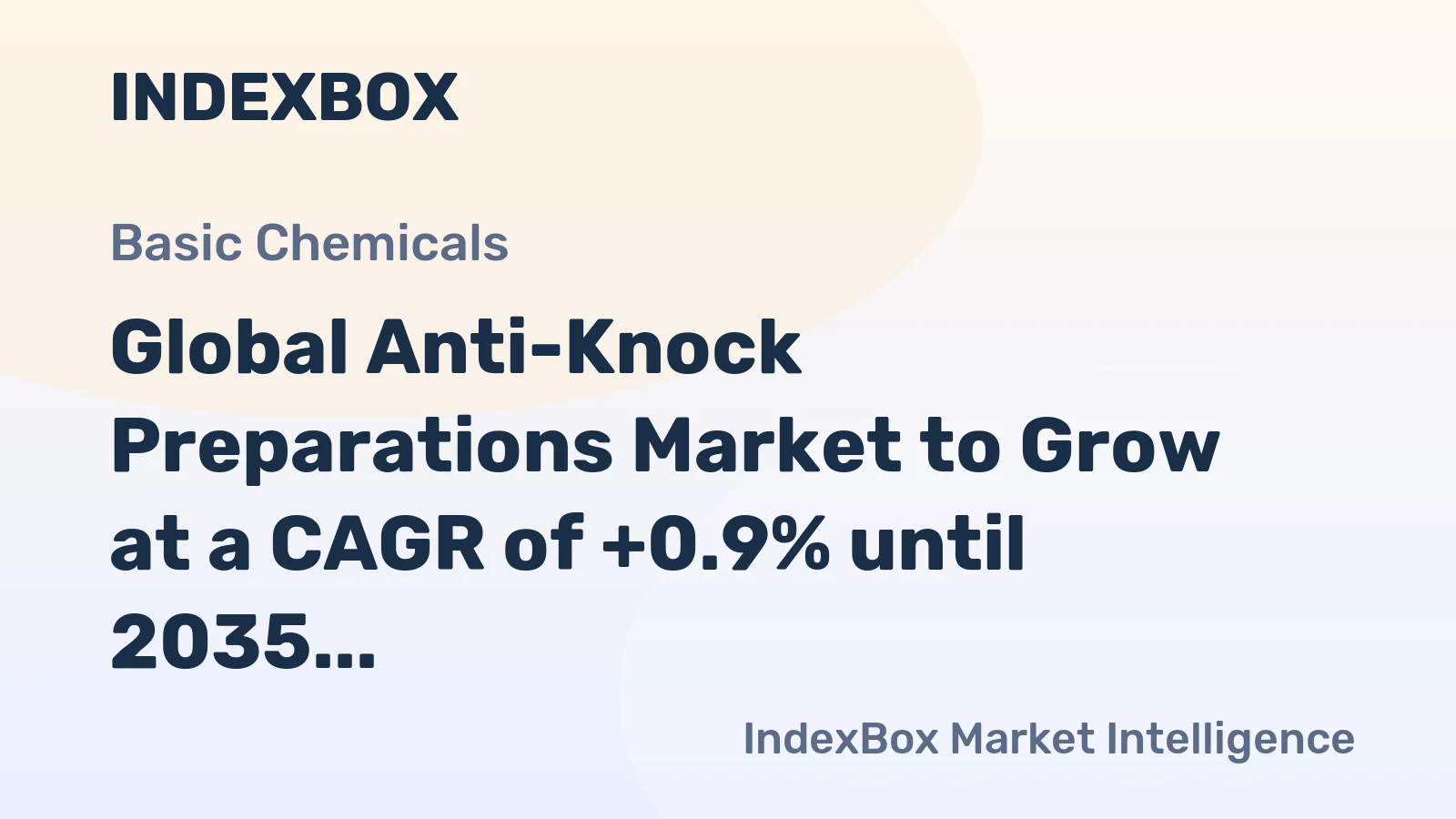 Global Anti-Knock Preparations Market to Grow at a CAGR of +0.9% until 2035, Reaching $18.8B in Value