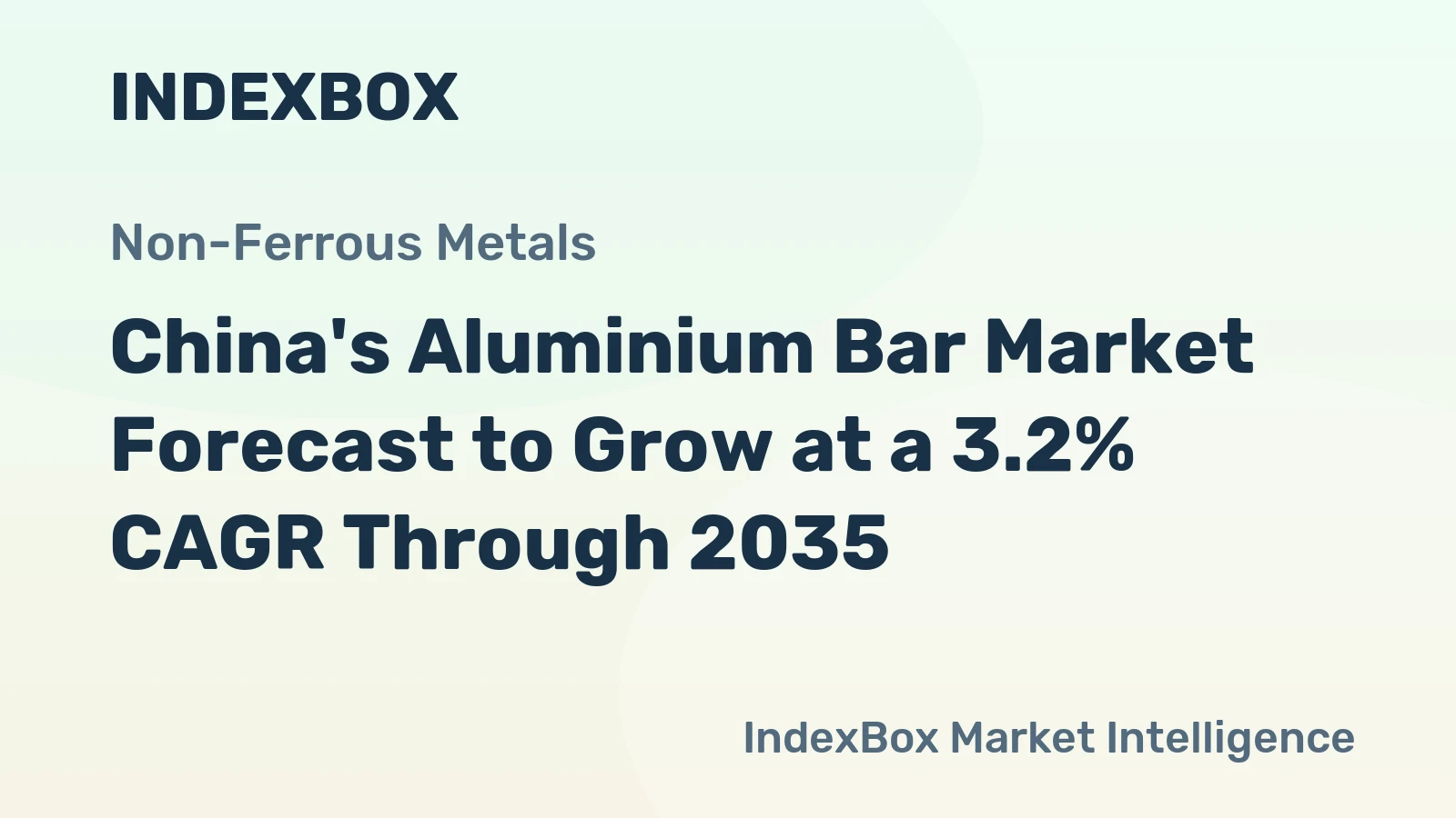 China's Aluminium Bar Market Forecast to Grow at a 3.2% CAGR Through 2035