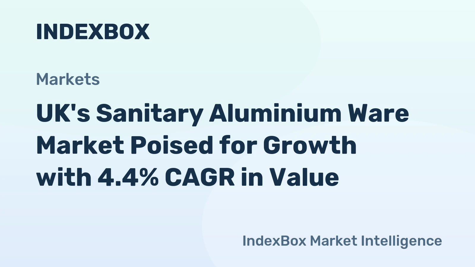 UK's Sanitary Aluminium Ware Market Poised for Growth with 4.4% CAGR in Value