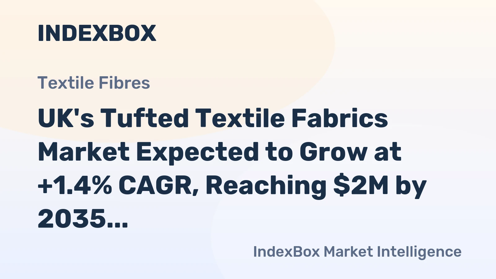 UK's Tufted Textile Fabrics Market Expected to Grow at +1.4% CAGR, Reaching $2M by 2035
