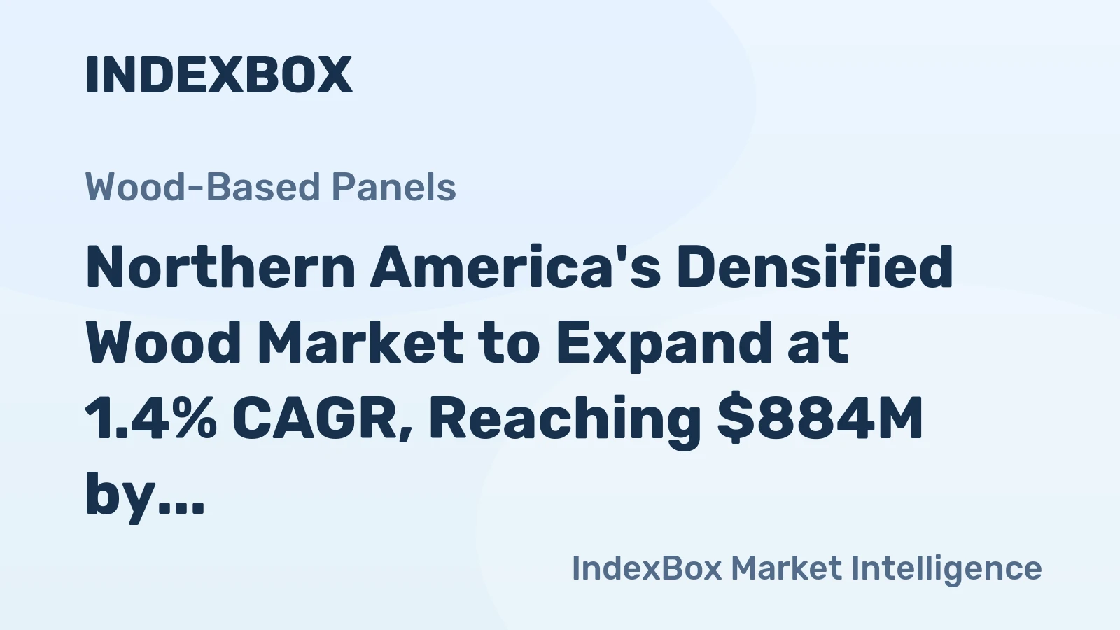 Northern America's Densified Wood Market to Expand at 1.4% CAGR, Reaching $884M by 2035