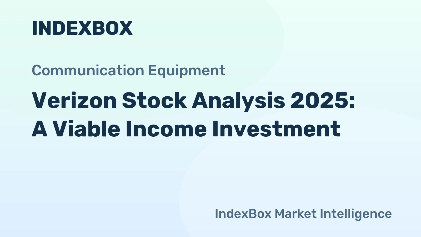 Verizon Stock Analysis 2025: A Viable Income Investment?