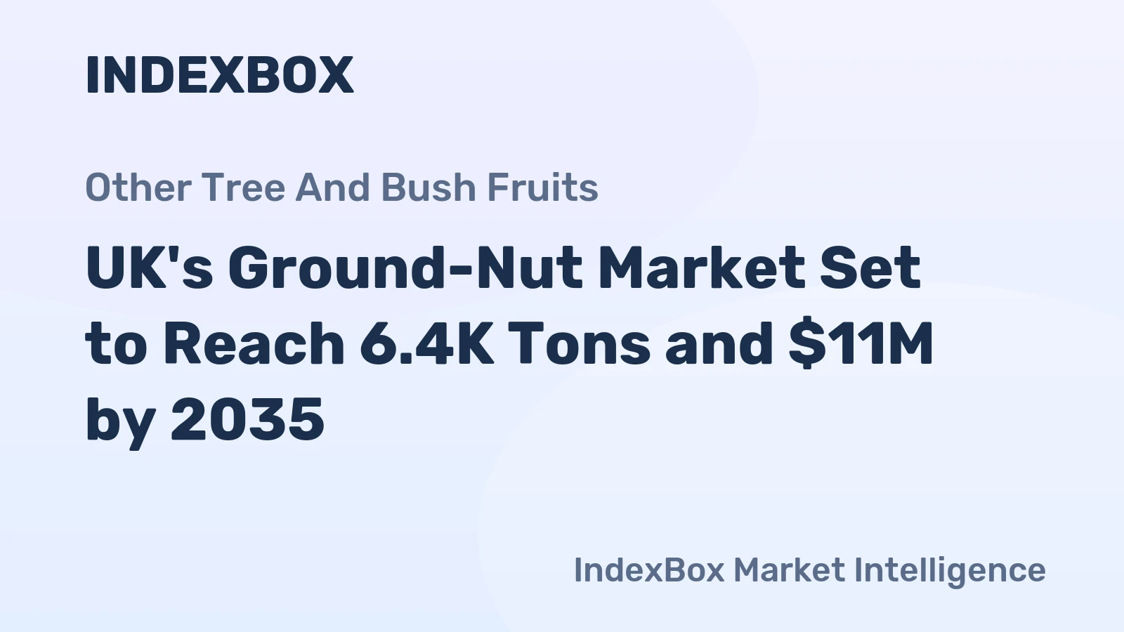 UK's Ground-Nut Market Set to Reach 6.4K Tons and $11M by 2035