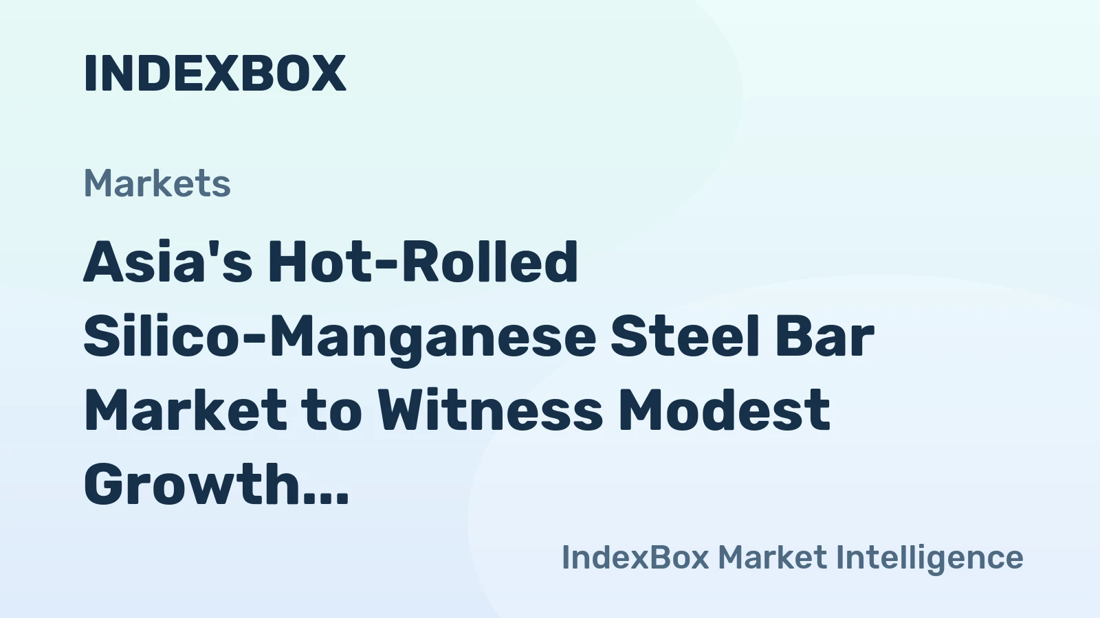 Asia's Hot-Rolled Silico-Manganese Steel Bar Market to Witness Modest Growth with +1.2% CAGR by 2035