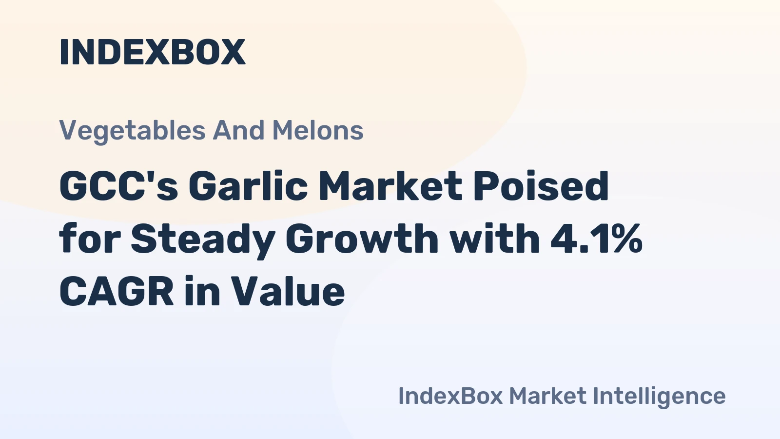 GCC's Garlic Market Poised for Steady Growth with 4.1% CAGR in Value