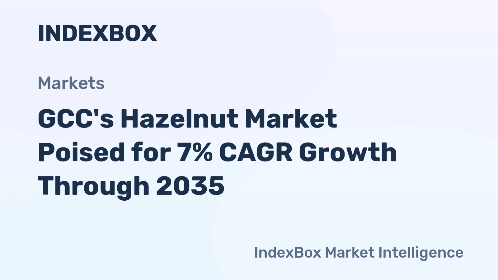 GCC's Hazelnut Market Poised for 7% CAGR Growth Through 2035