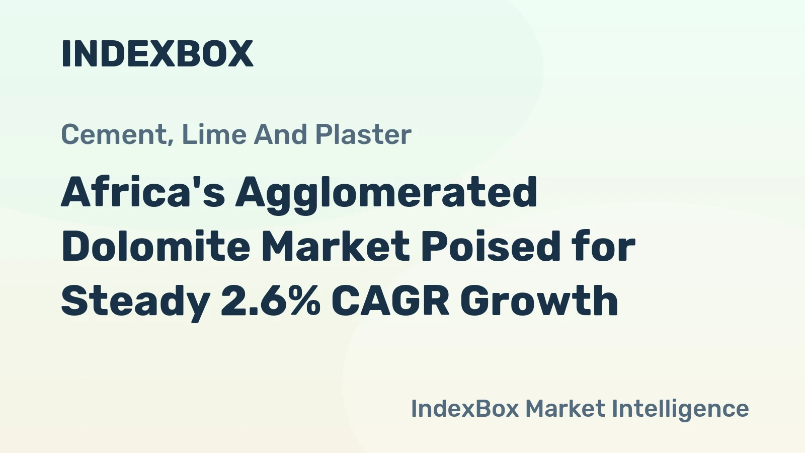 Africa's Agglomerated Dolomite Market Poised for Steady 2.6% CAGR Growth