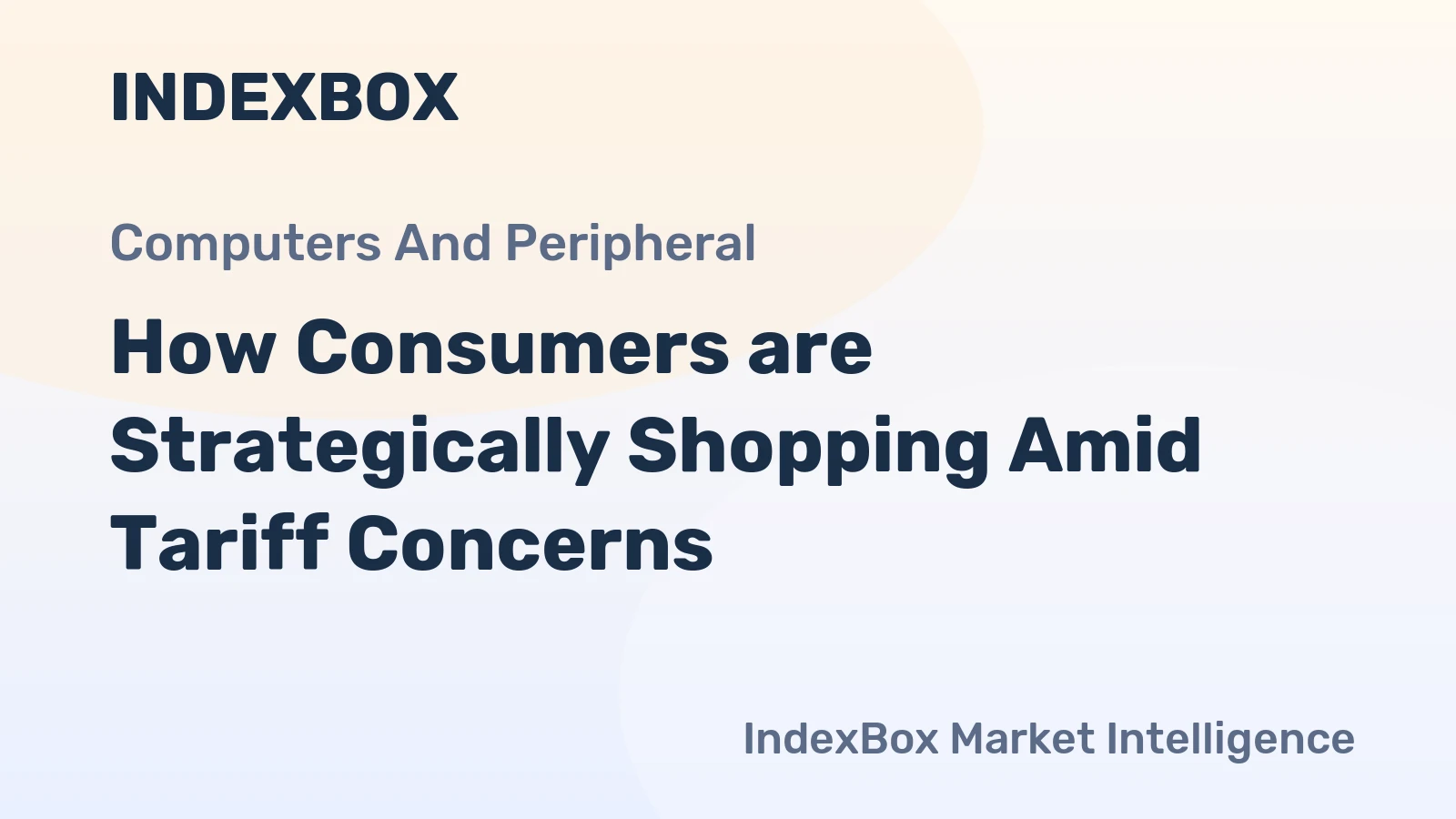 How Consumers are Strategically Shopping Amid Tariff Concerns